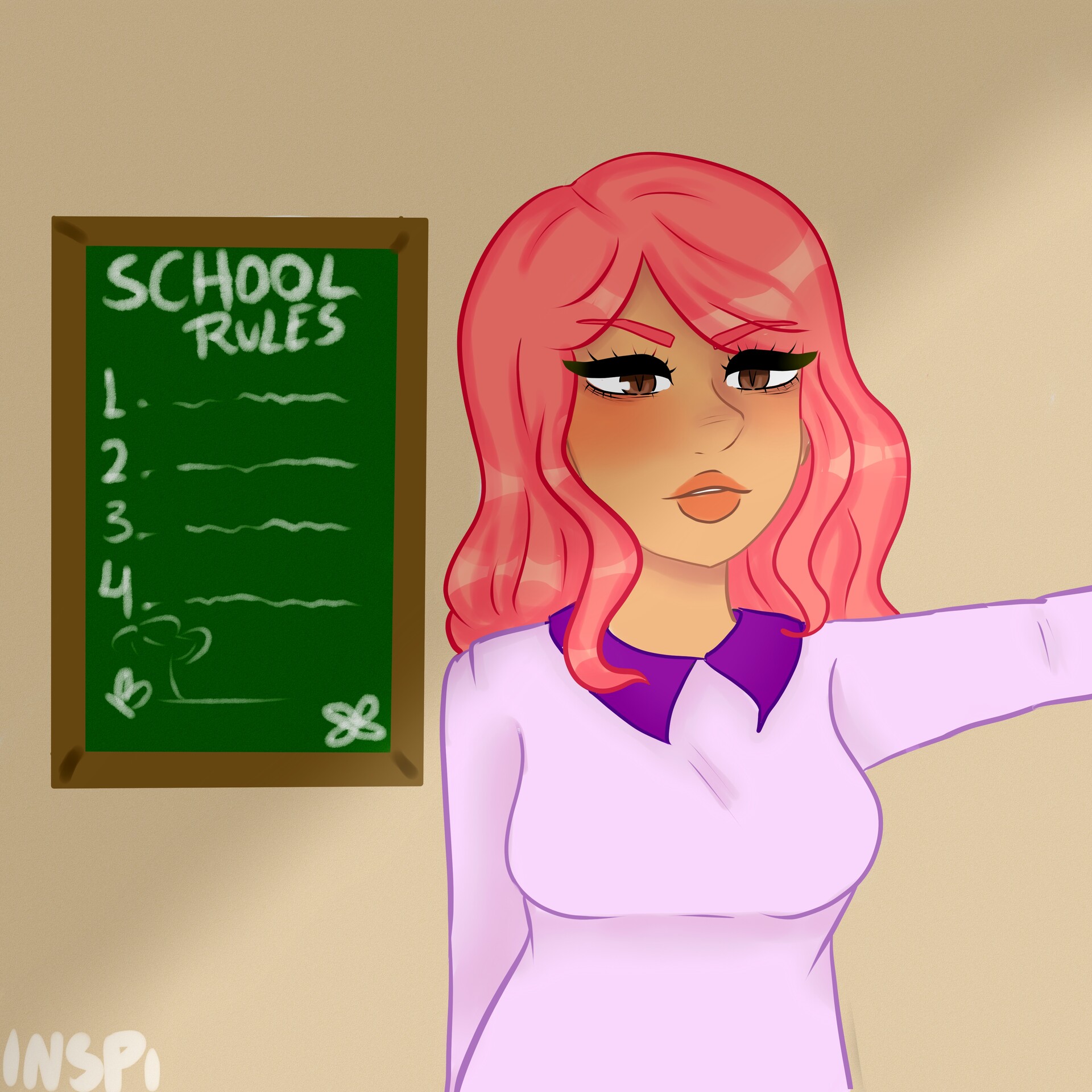 ArtStation - Back in school