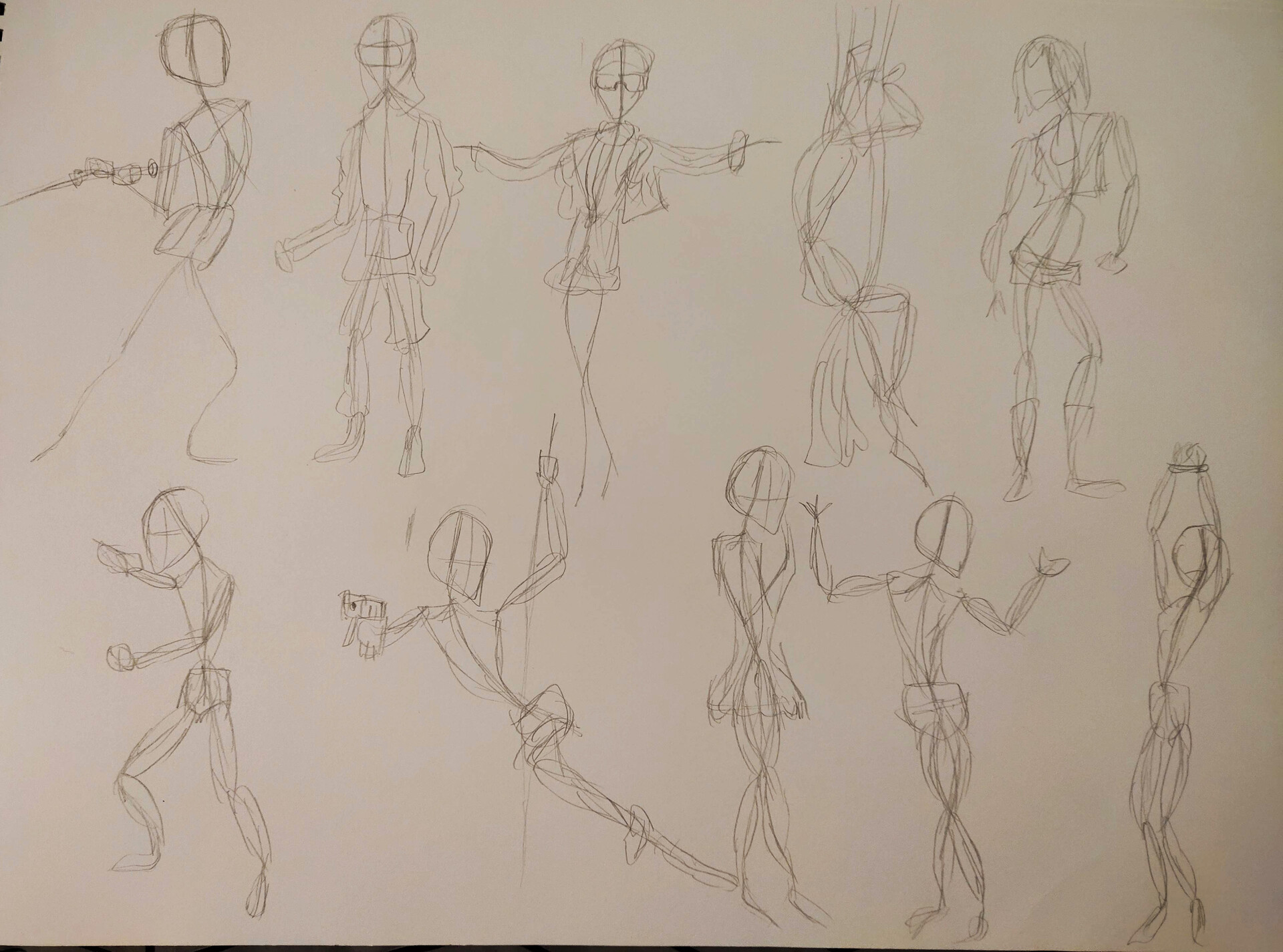 Raghuvansh Ramesh (Raghu) - Life Drawing Portfolio