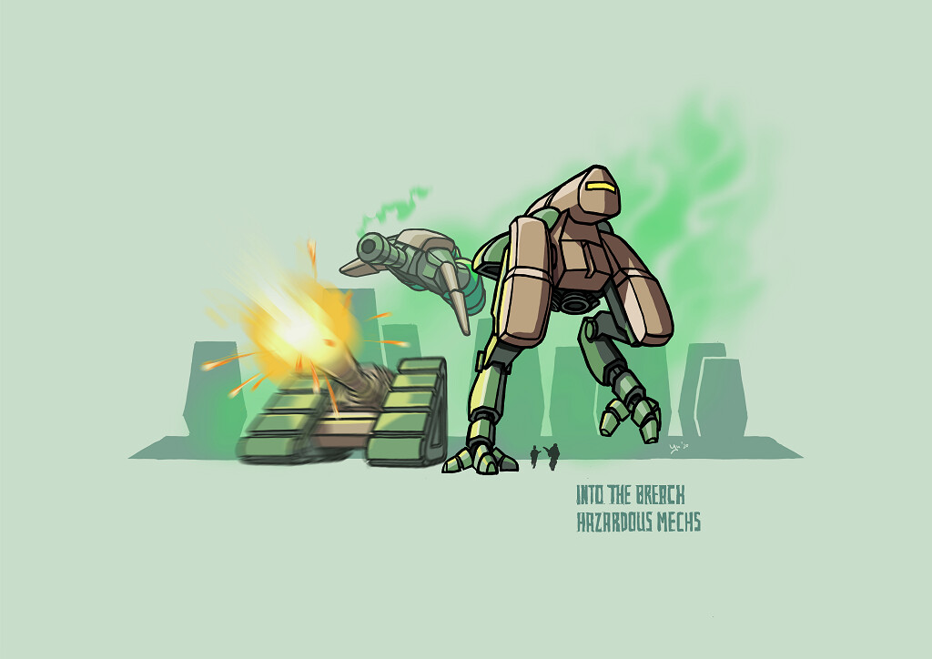ArtStation - Hazardous Mechs