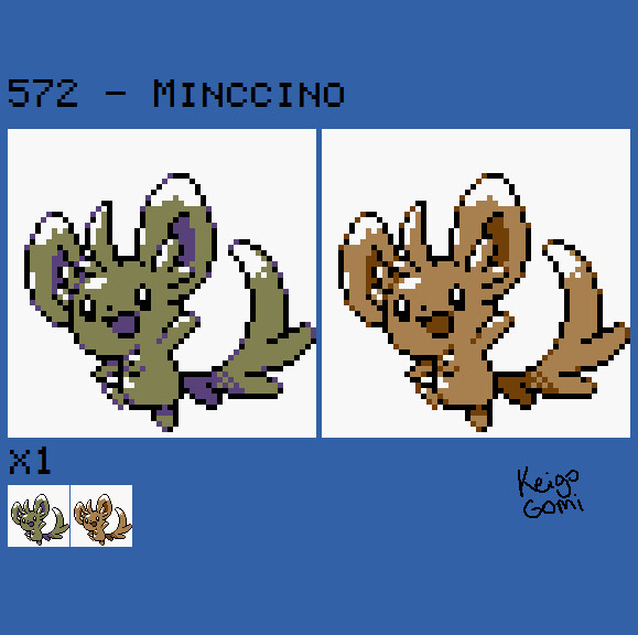 Minccino Evolution Chart