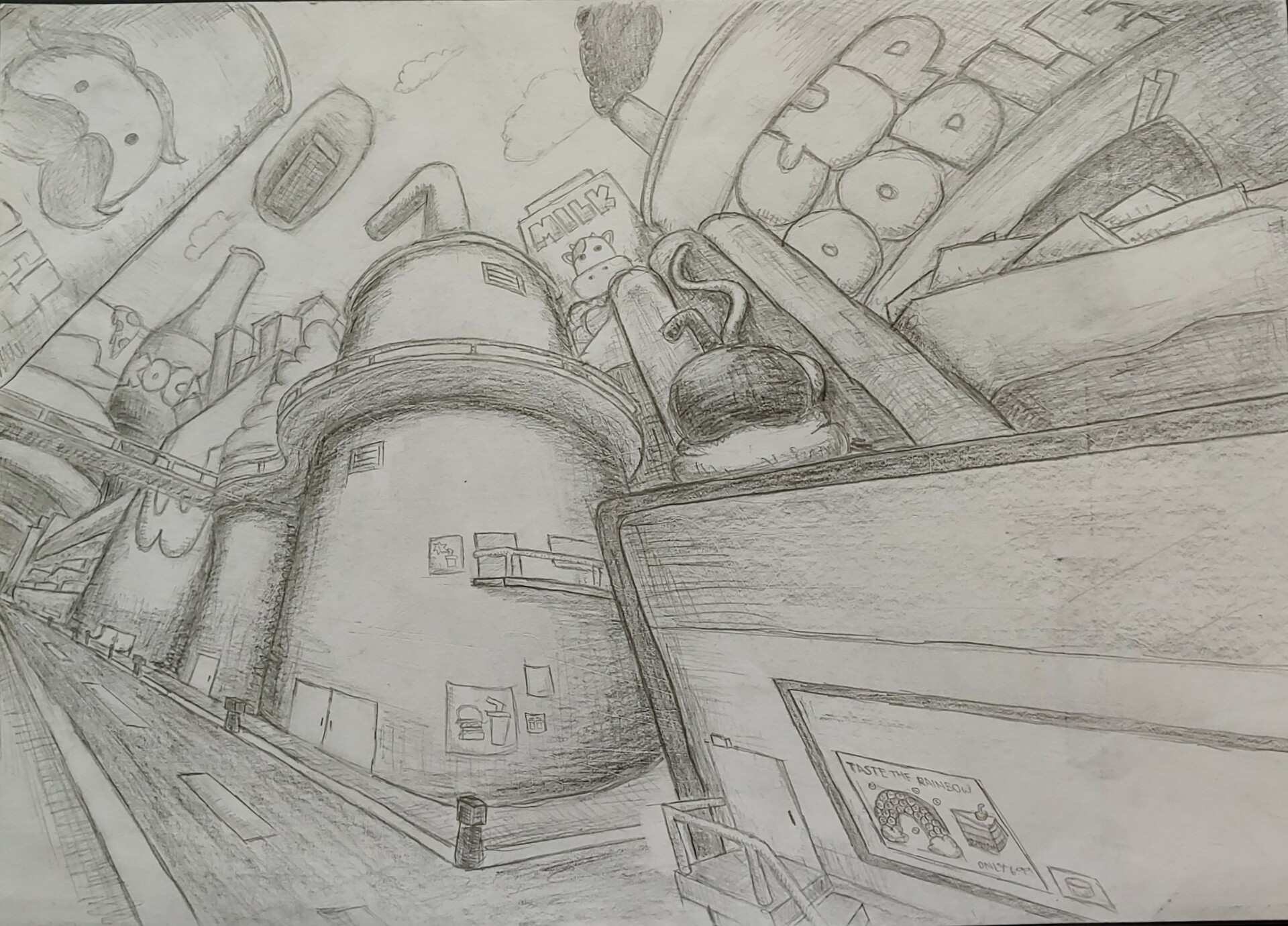 ArtStation - Food City