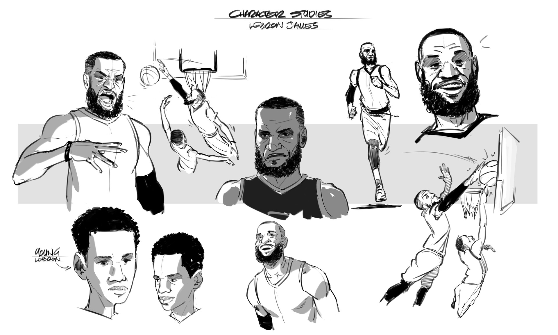ArtStation - LeBron James_Short Comic
