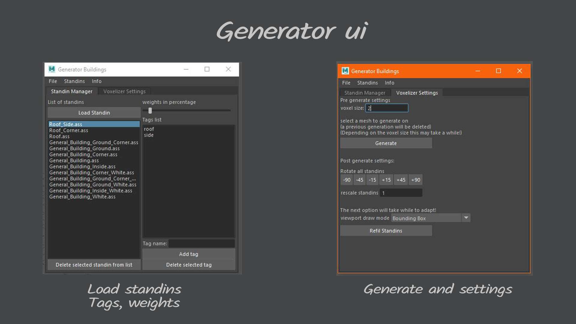 Liam Van Bastelaere - Structure generating python script in maya