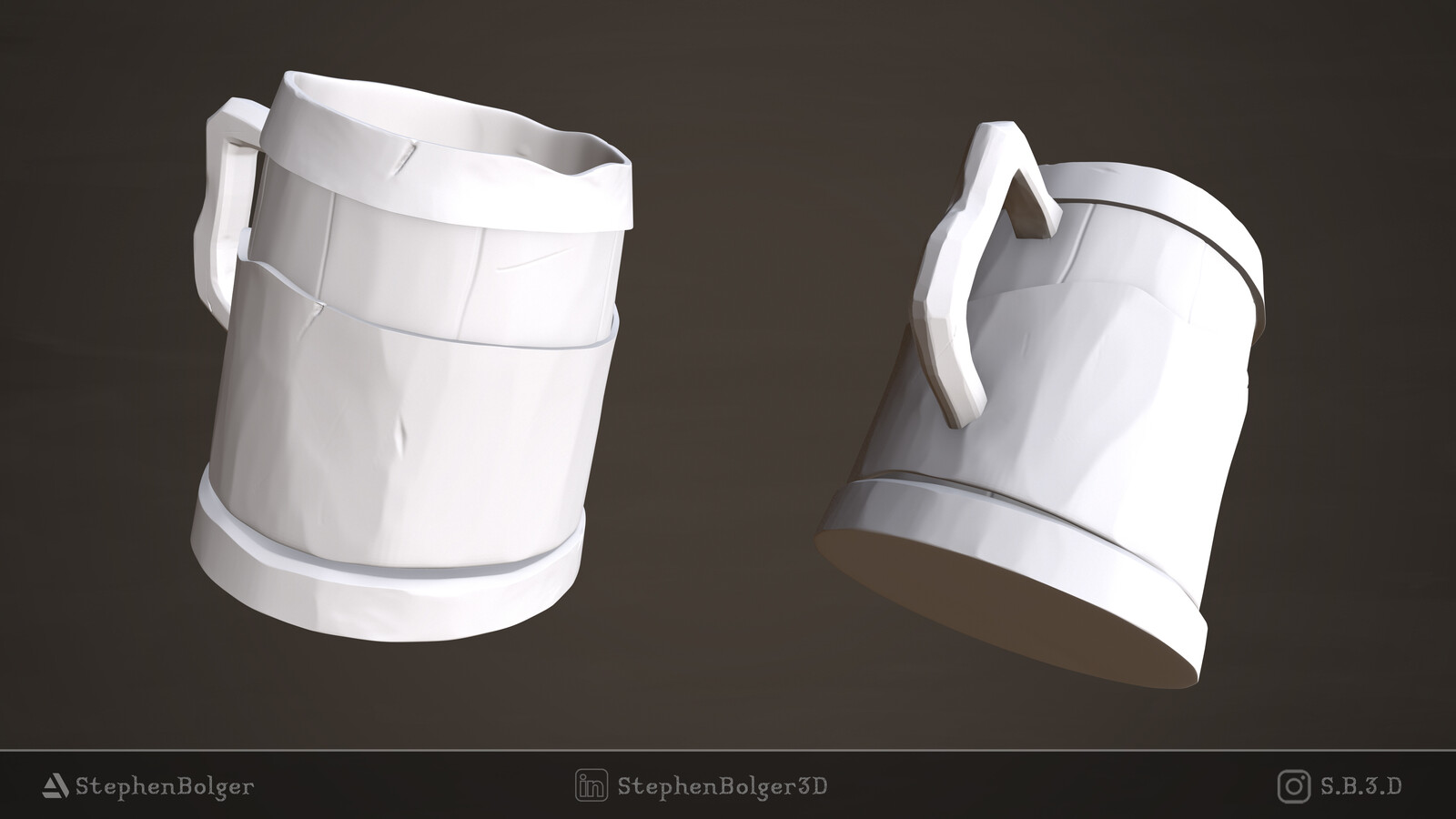 Stephen Bolger - Stylized Pirate Tankard