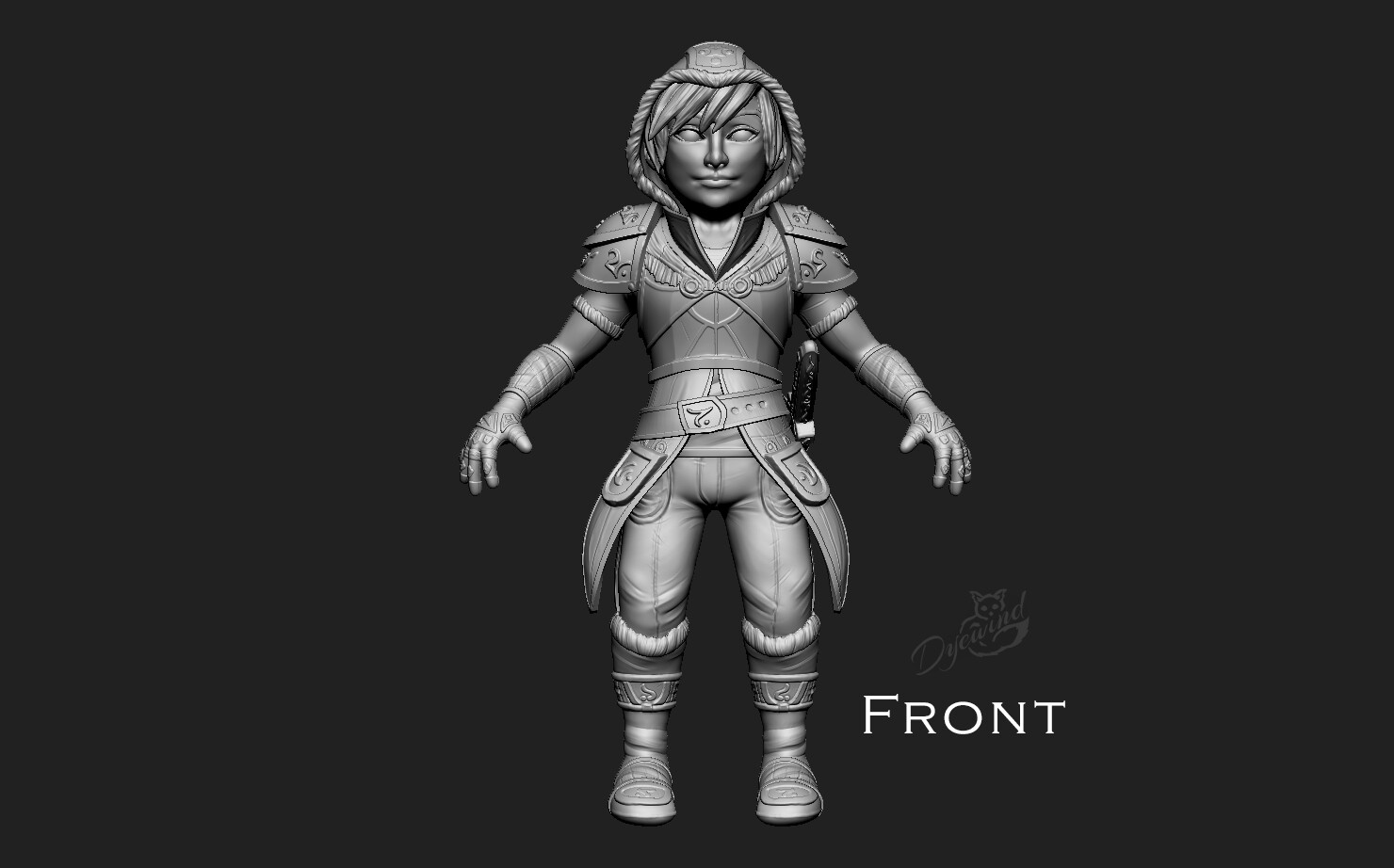 ArtStation - 3D Model Male Character