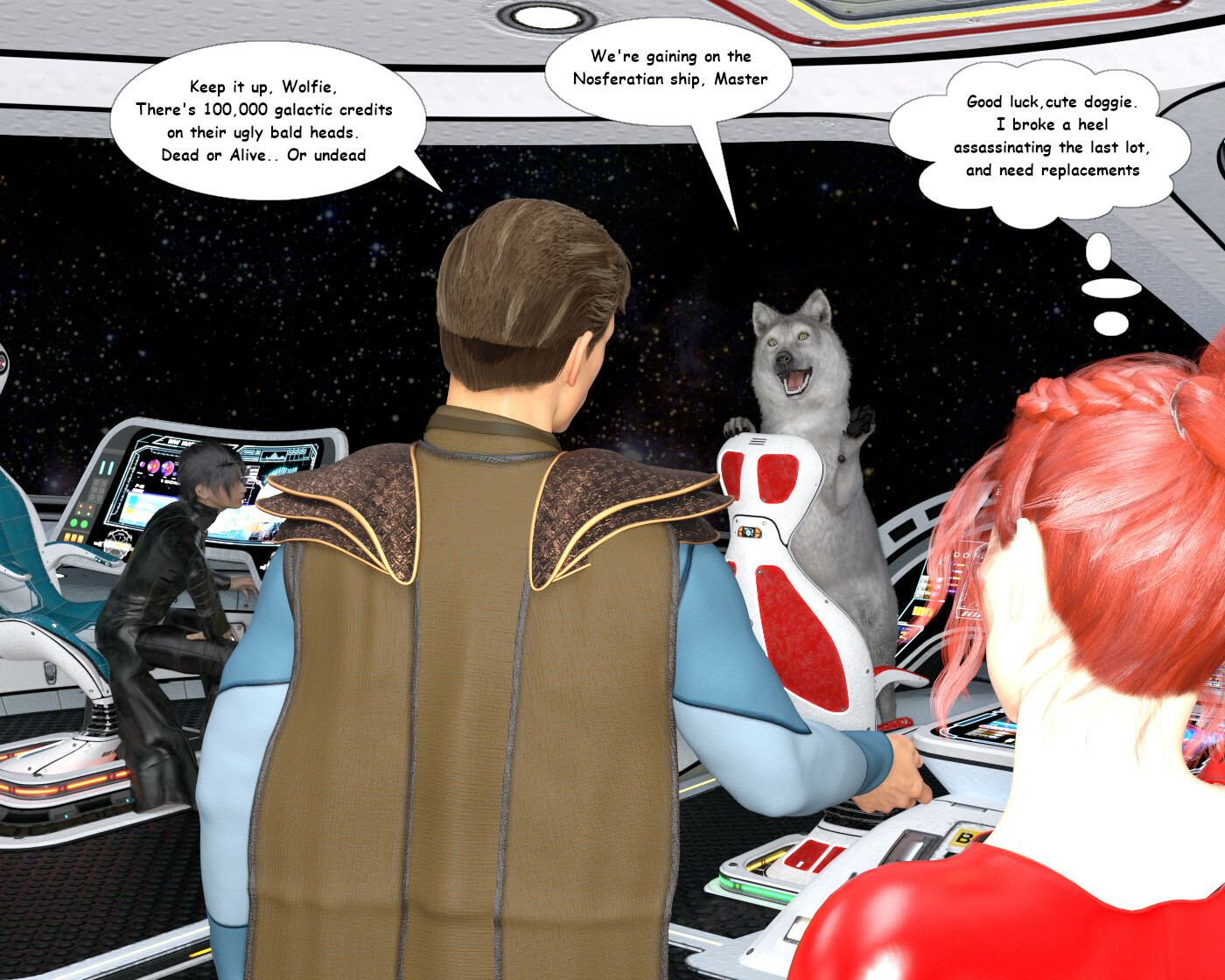 Jim Eadon - Denn Starr, Intergalactic Bounty Hunter