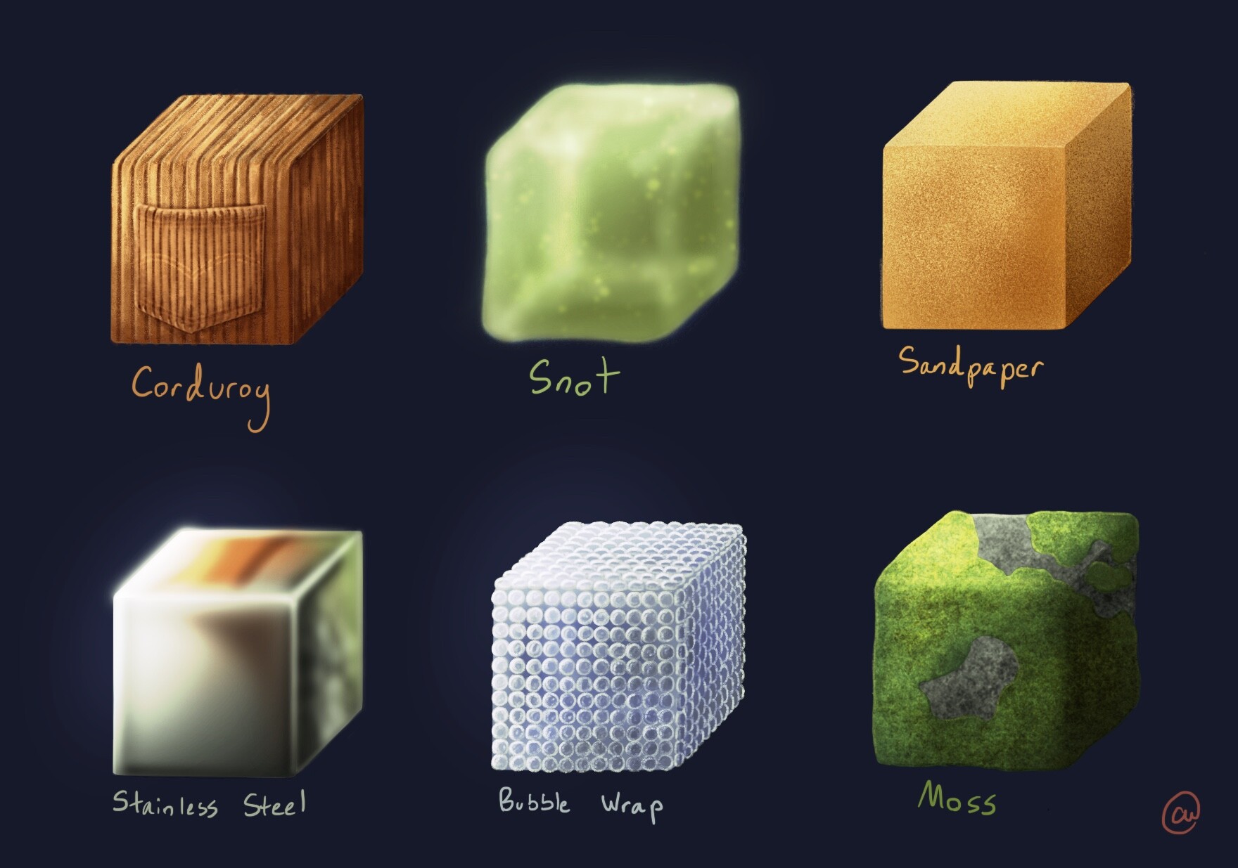 ArtStation - Texture Study