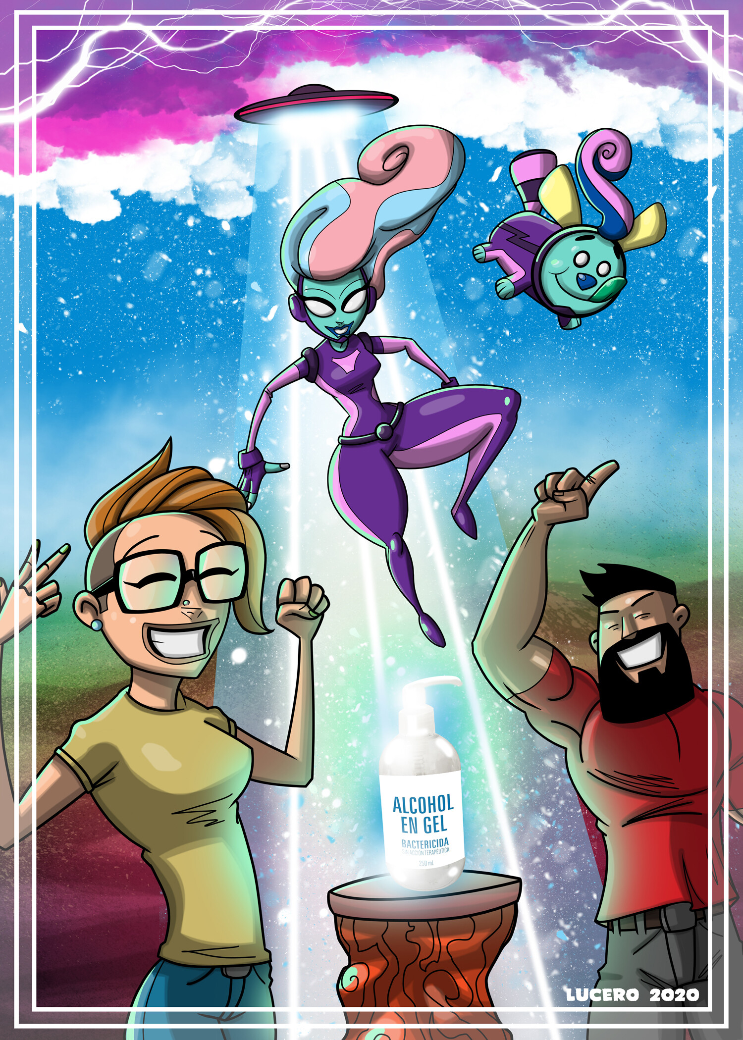 ArtStation - Alcohol en Gel