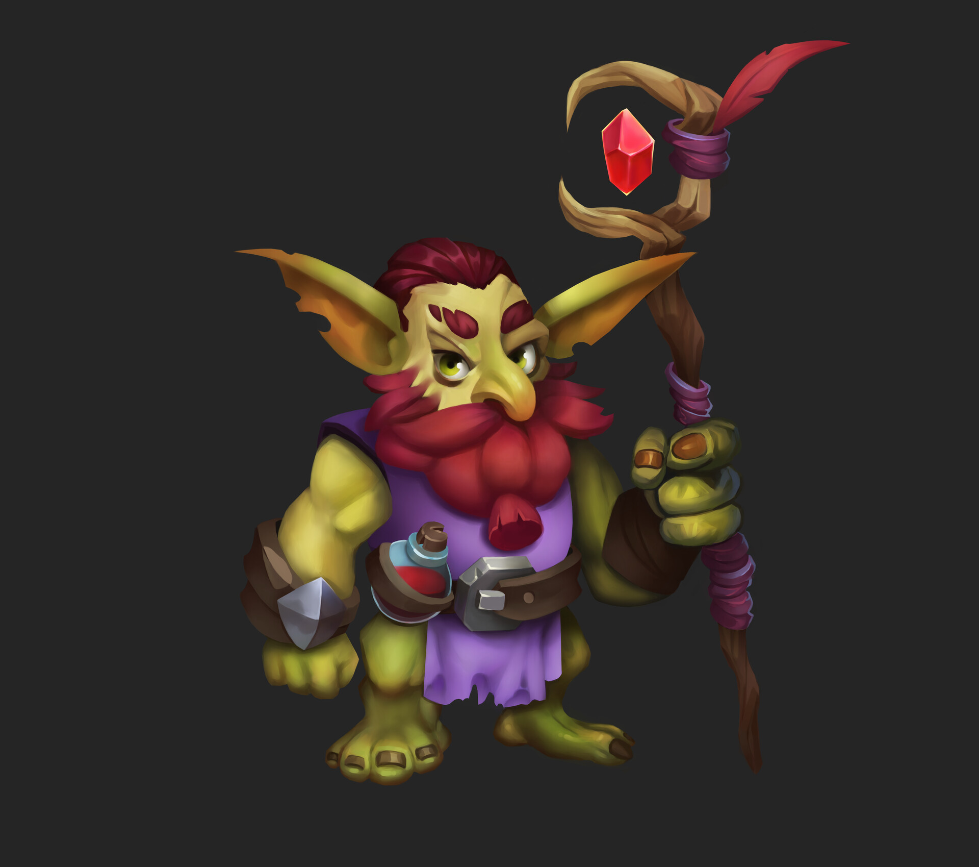 ArtStation - Goblin Magician