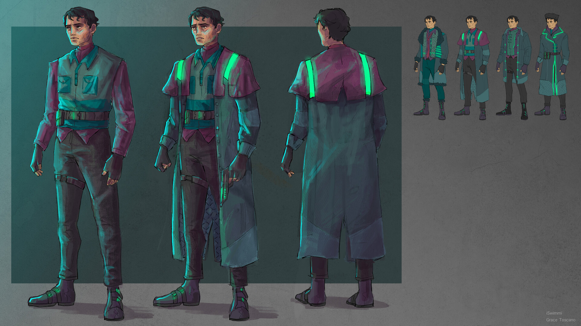 ArtStation - Blade Runner Character Sheets