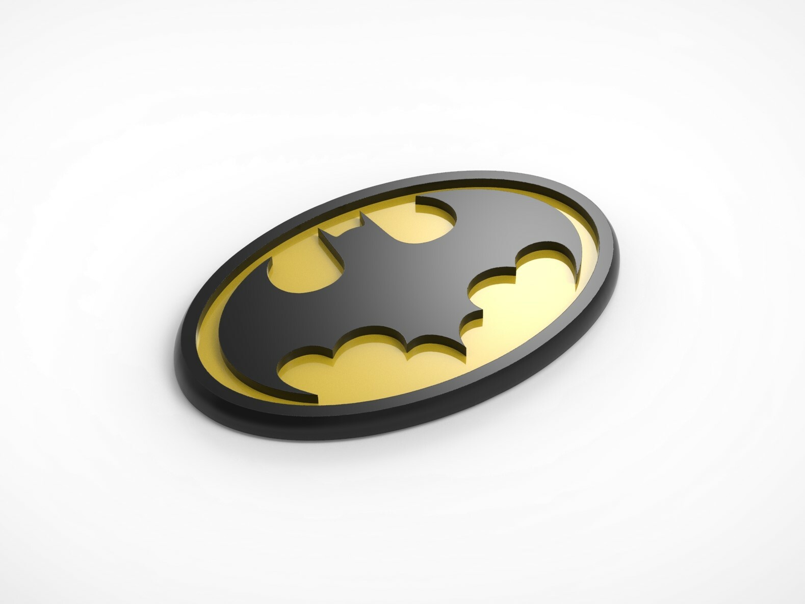 Brendon Burke - 1989 Batman Chest Logo Symbol Emblem