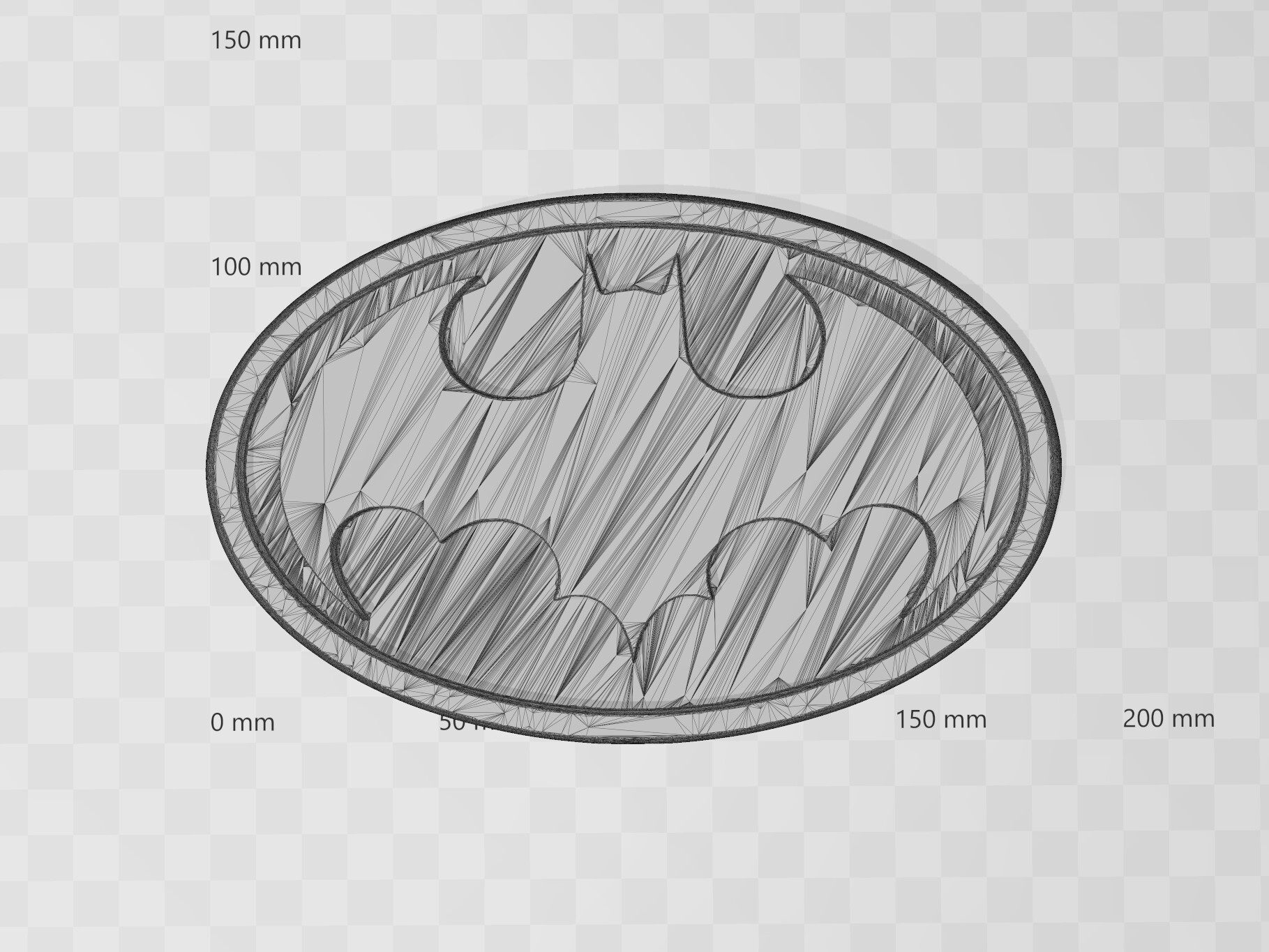 Batman 1989 Chest Logo