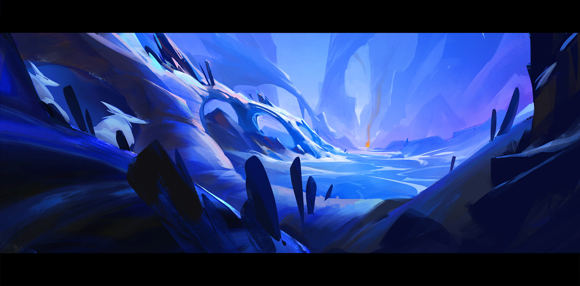 ArtStation - Ice world environment