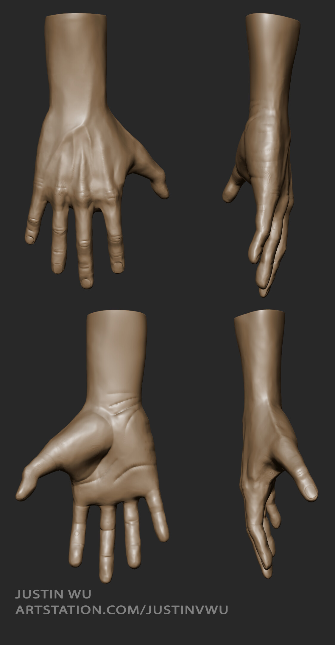 ArtStation - Hand Sculpt