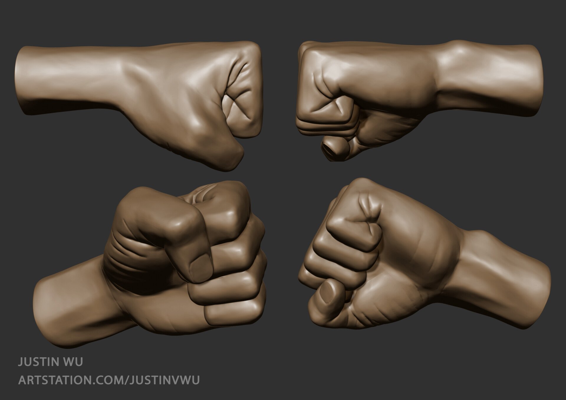 ArtStation - Fist Sculpt
