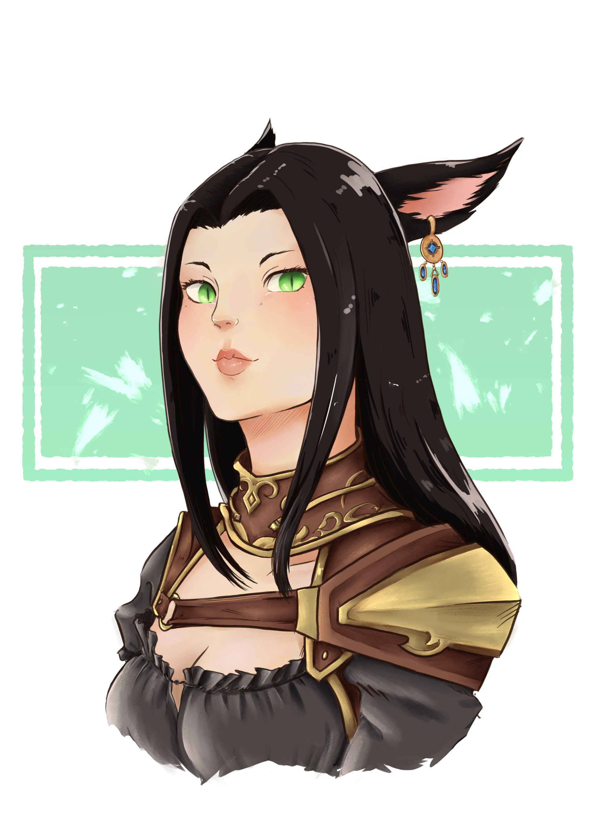 ArtStation - FFXIV - Commission