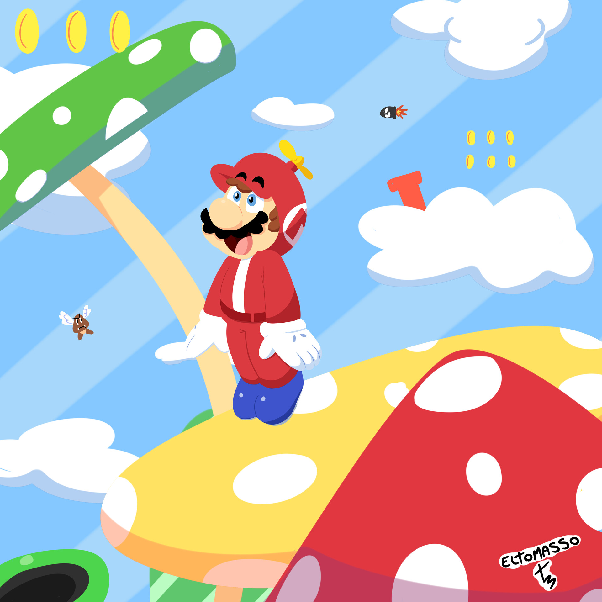 propeller mario