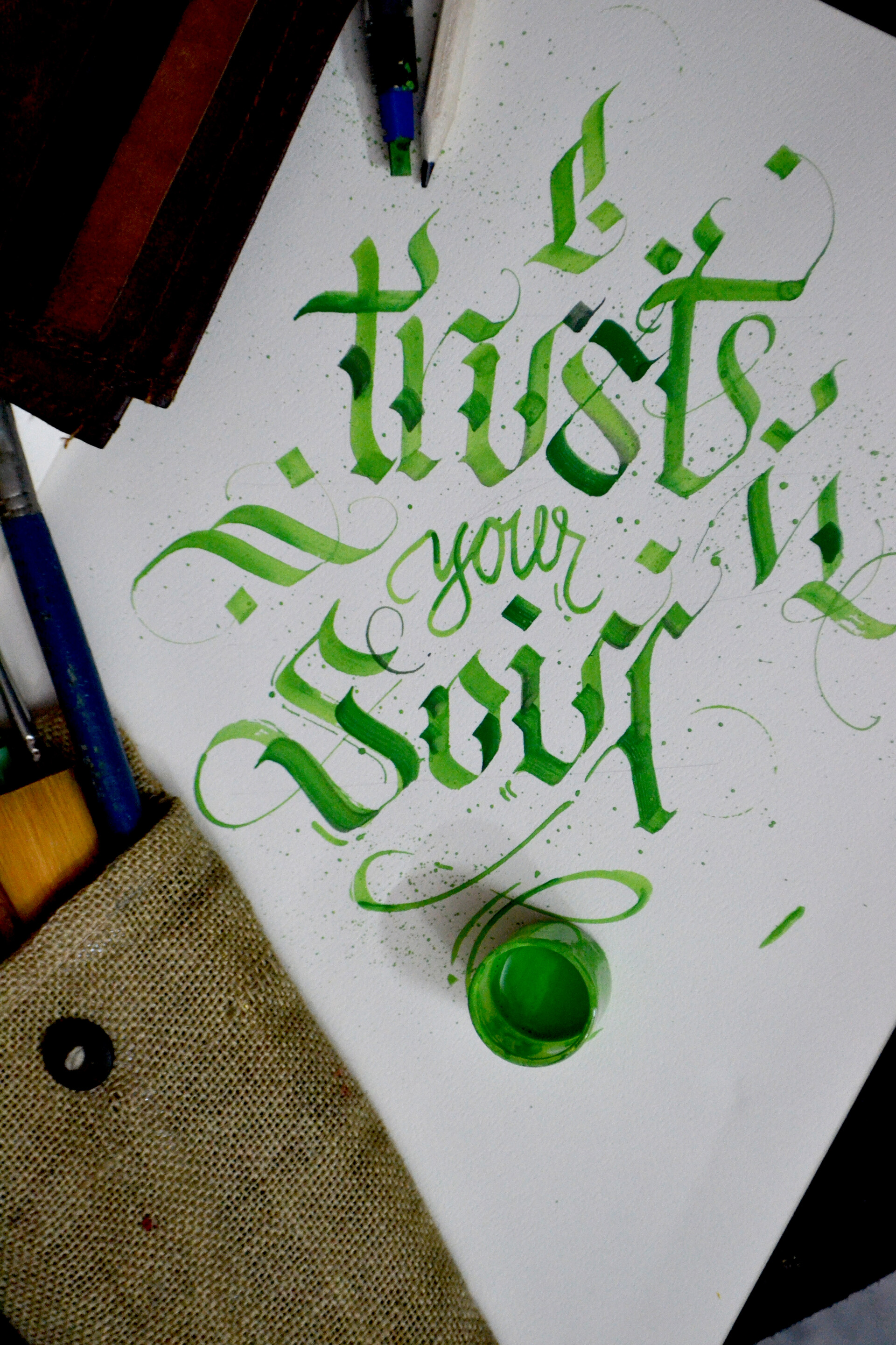 ArtStation - Calligraphy, Hand Lettering, Digital Lettering