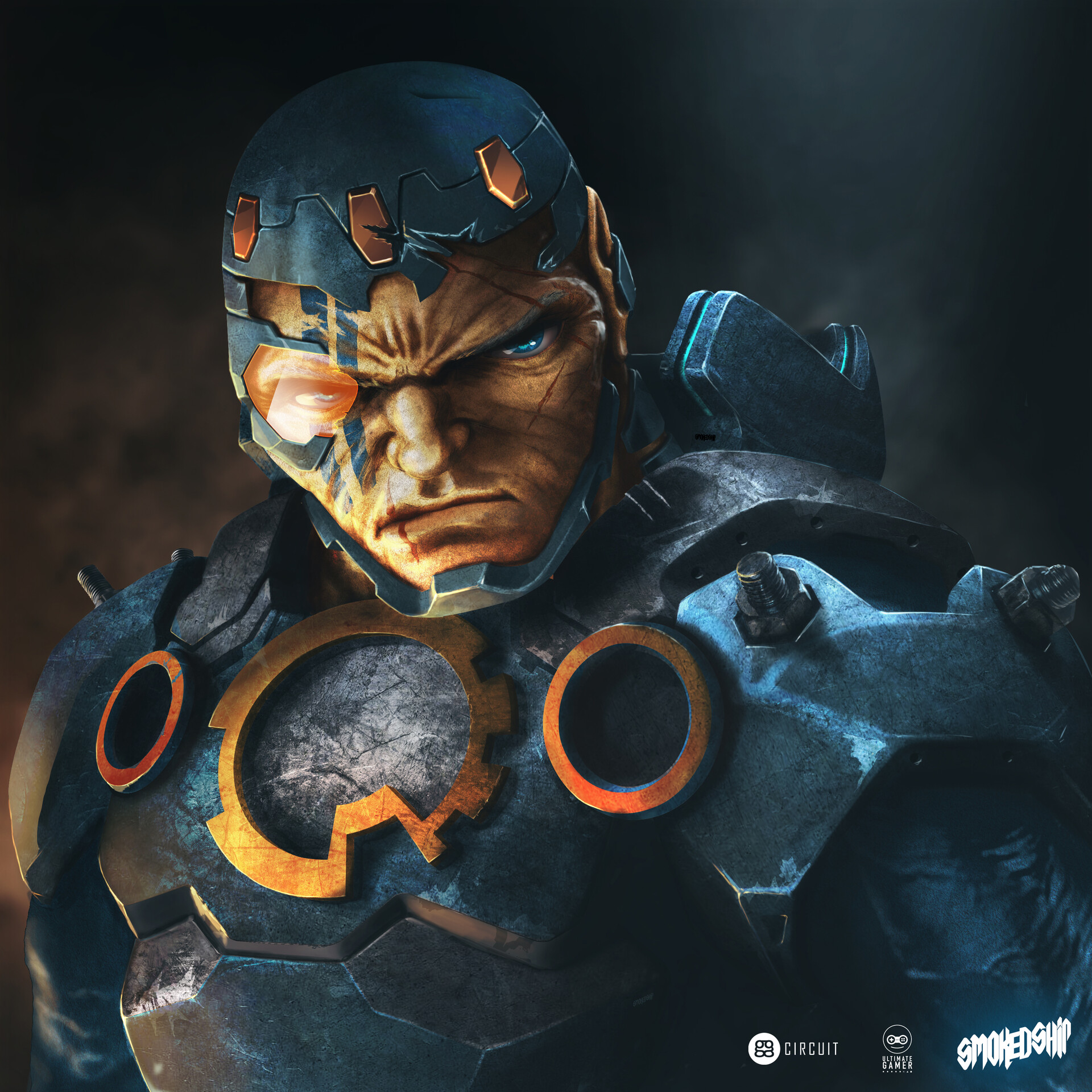 ArtStation - Battle Worn Sci-Fi Ogre