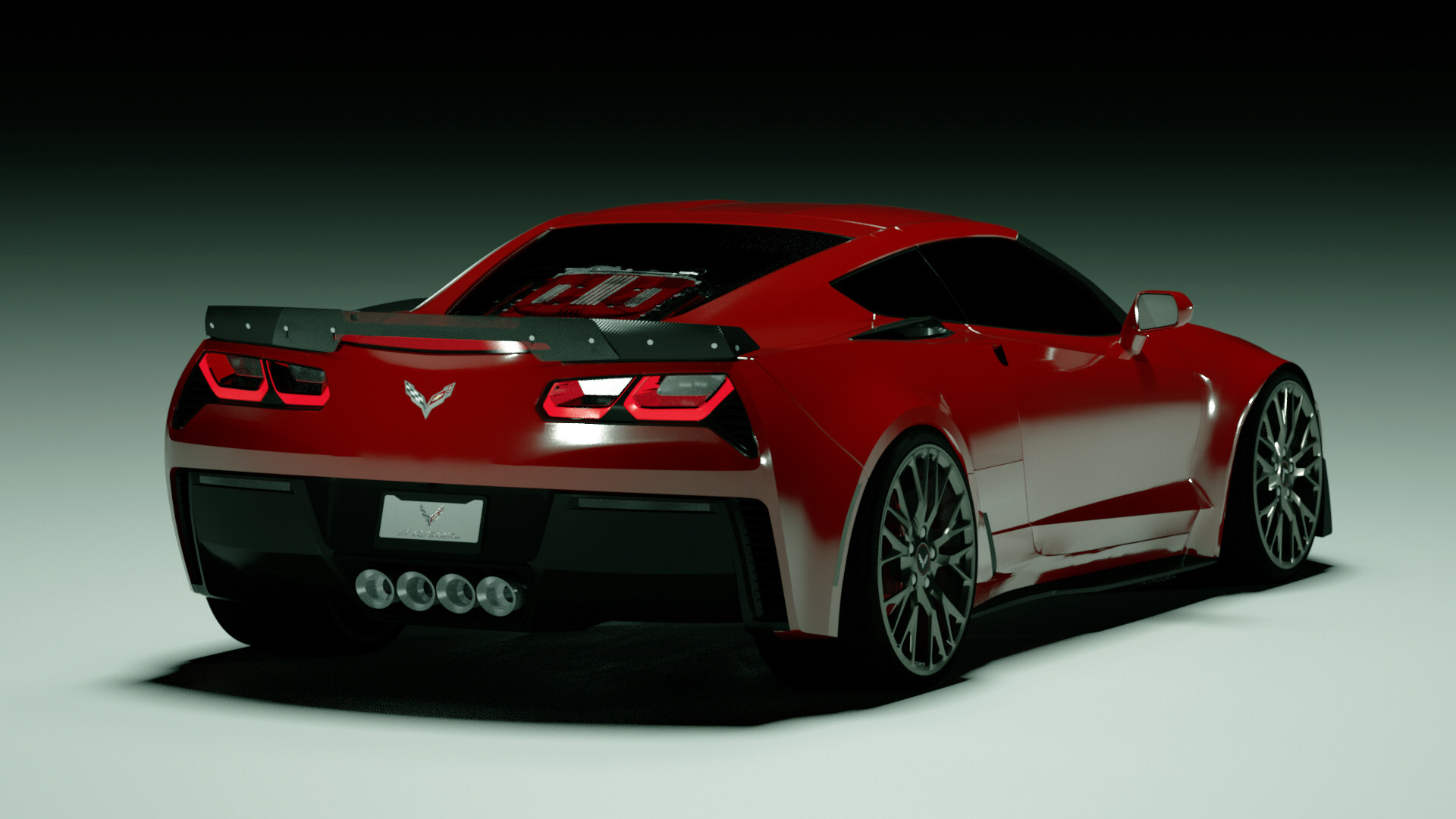 ArtStation - Mid Engined Corvette C7