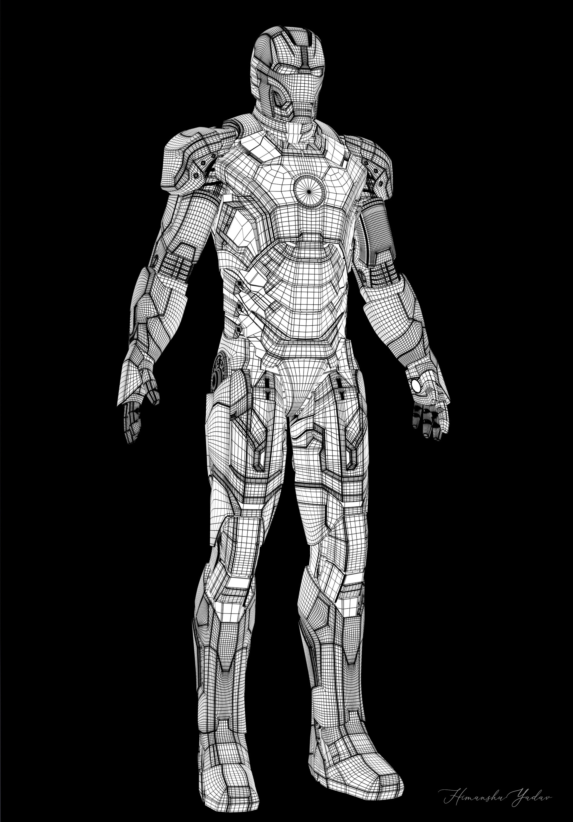 Iron Man Blueprints Mark 42