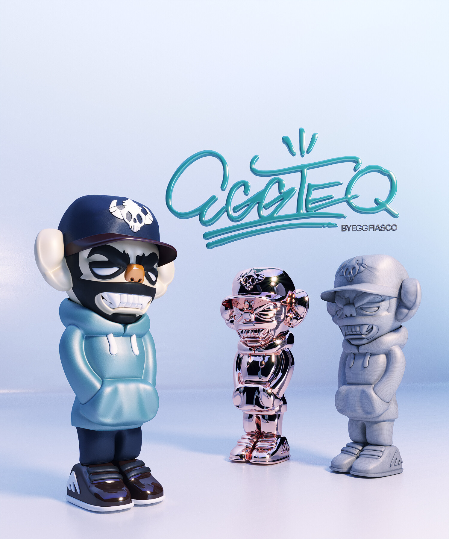 ArtStation - Eggteq by egg fiasco