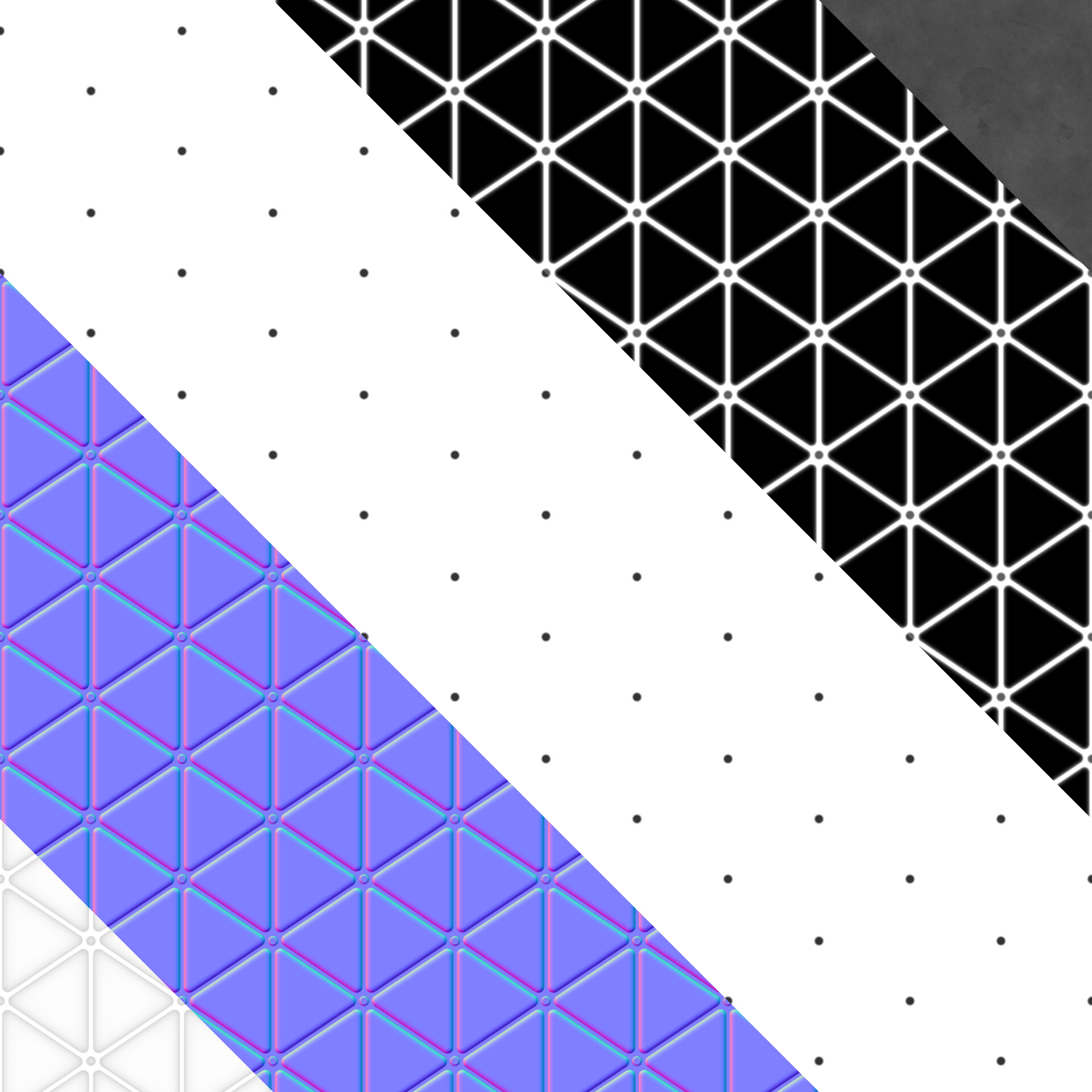 Brett . - Procedural Metal Isogrid