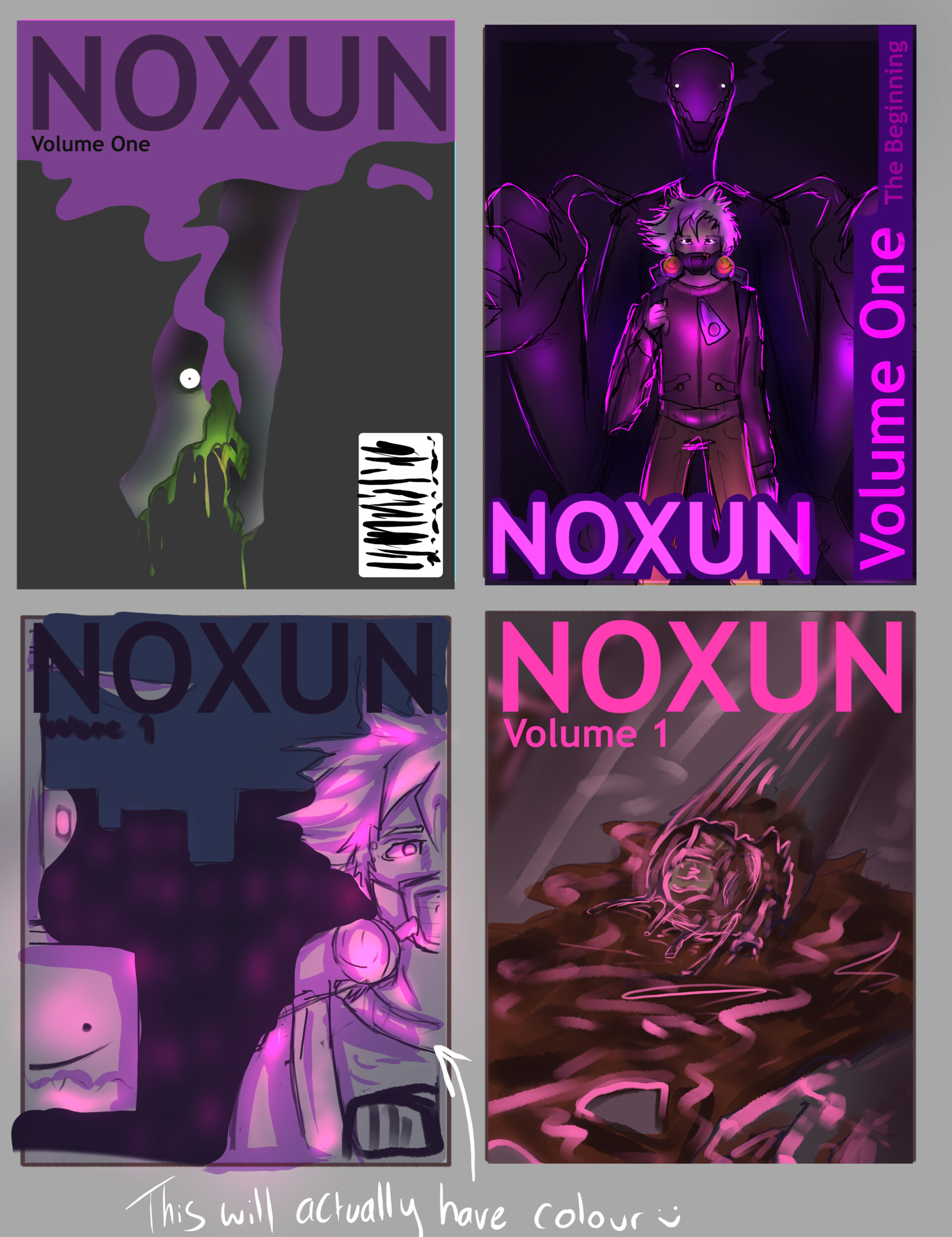 Georgia Yates - Noxun Comic Cover