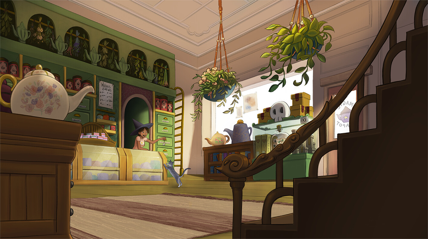 ArtStation - The Magic Teapot