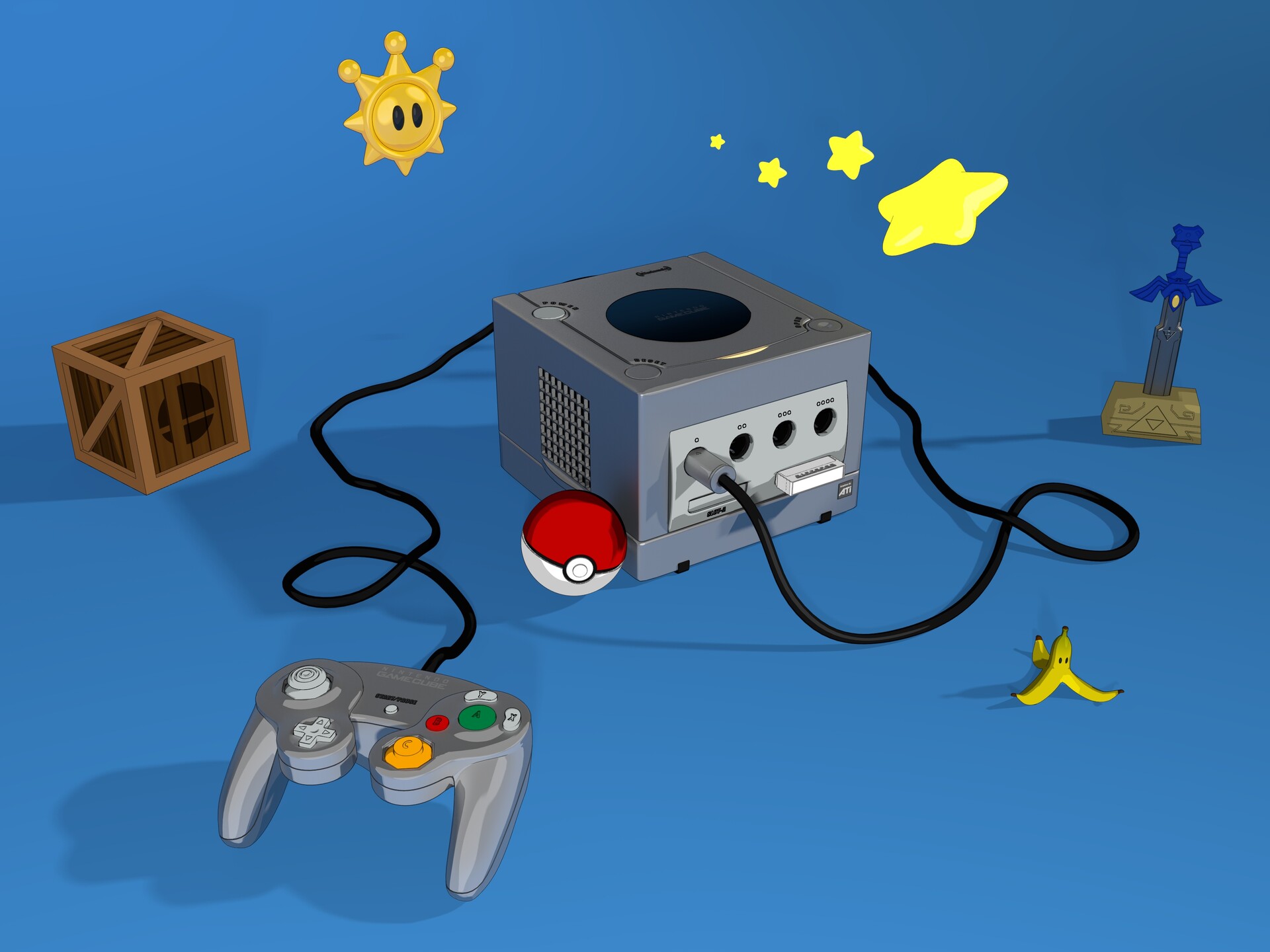 ArtStation - GameCube and aiToon Shader