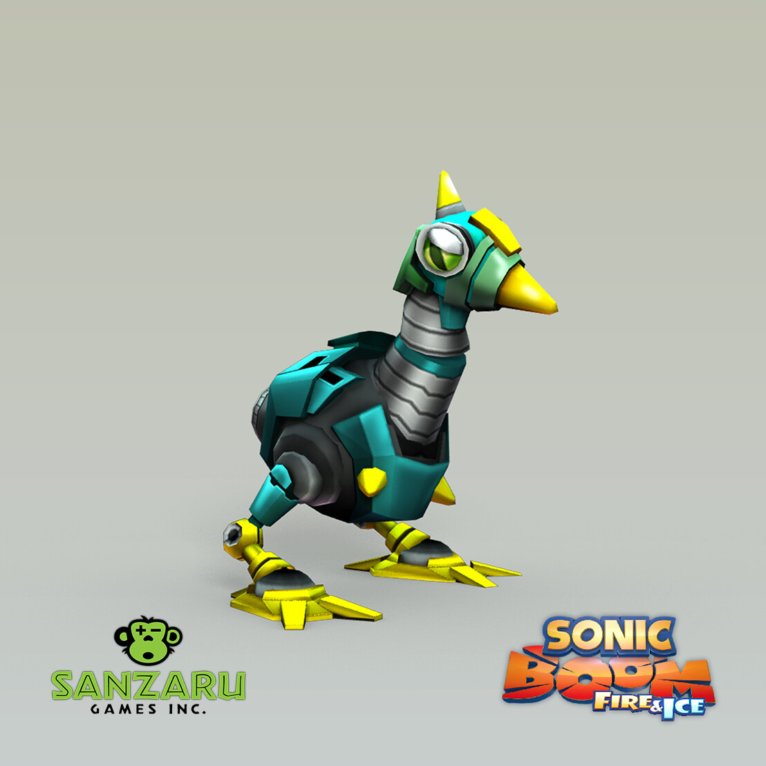 Chris Carranza | 3D Artist - Sonic Enemies
