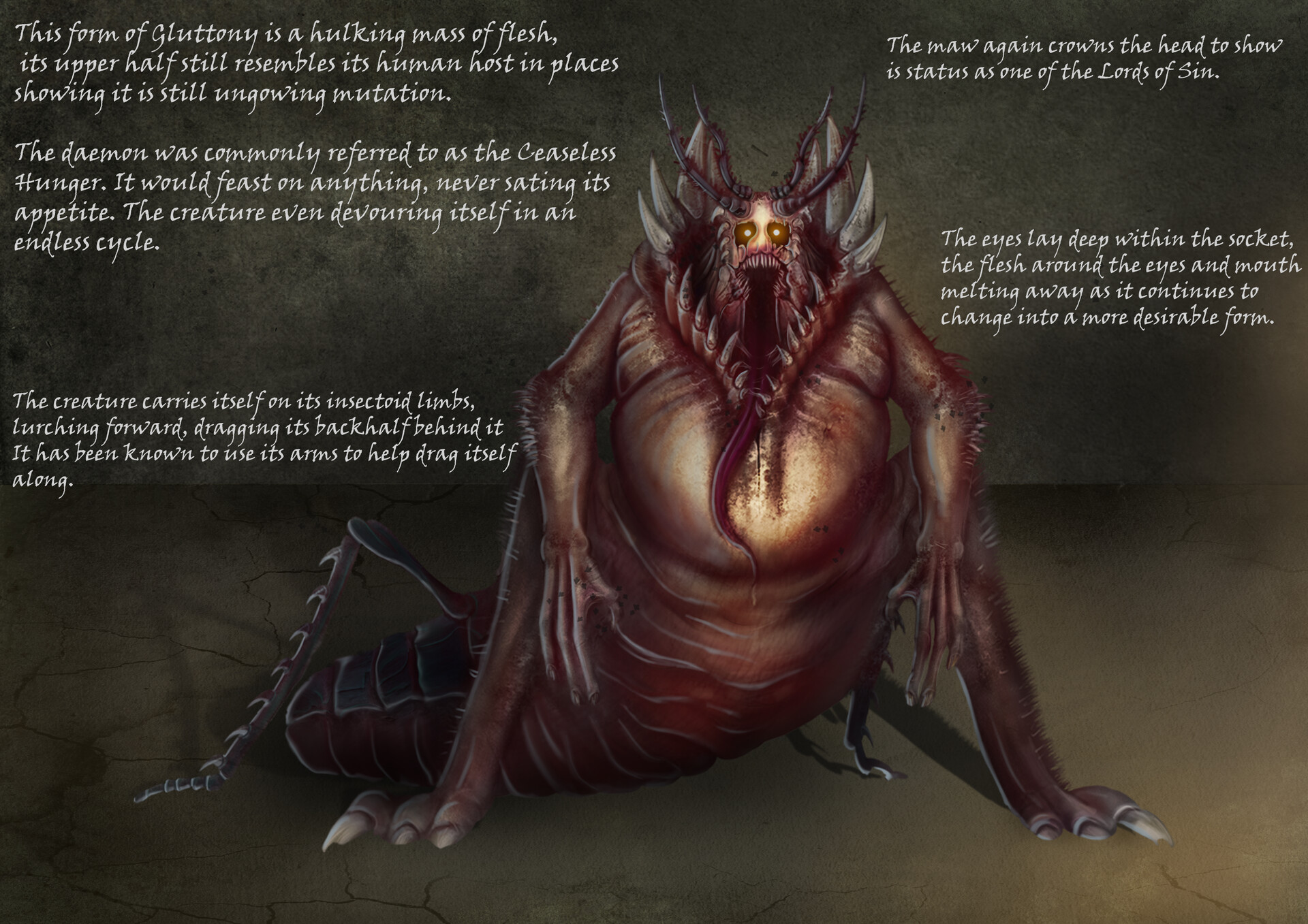 gluttony concept art