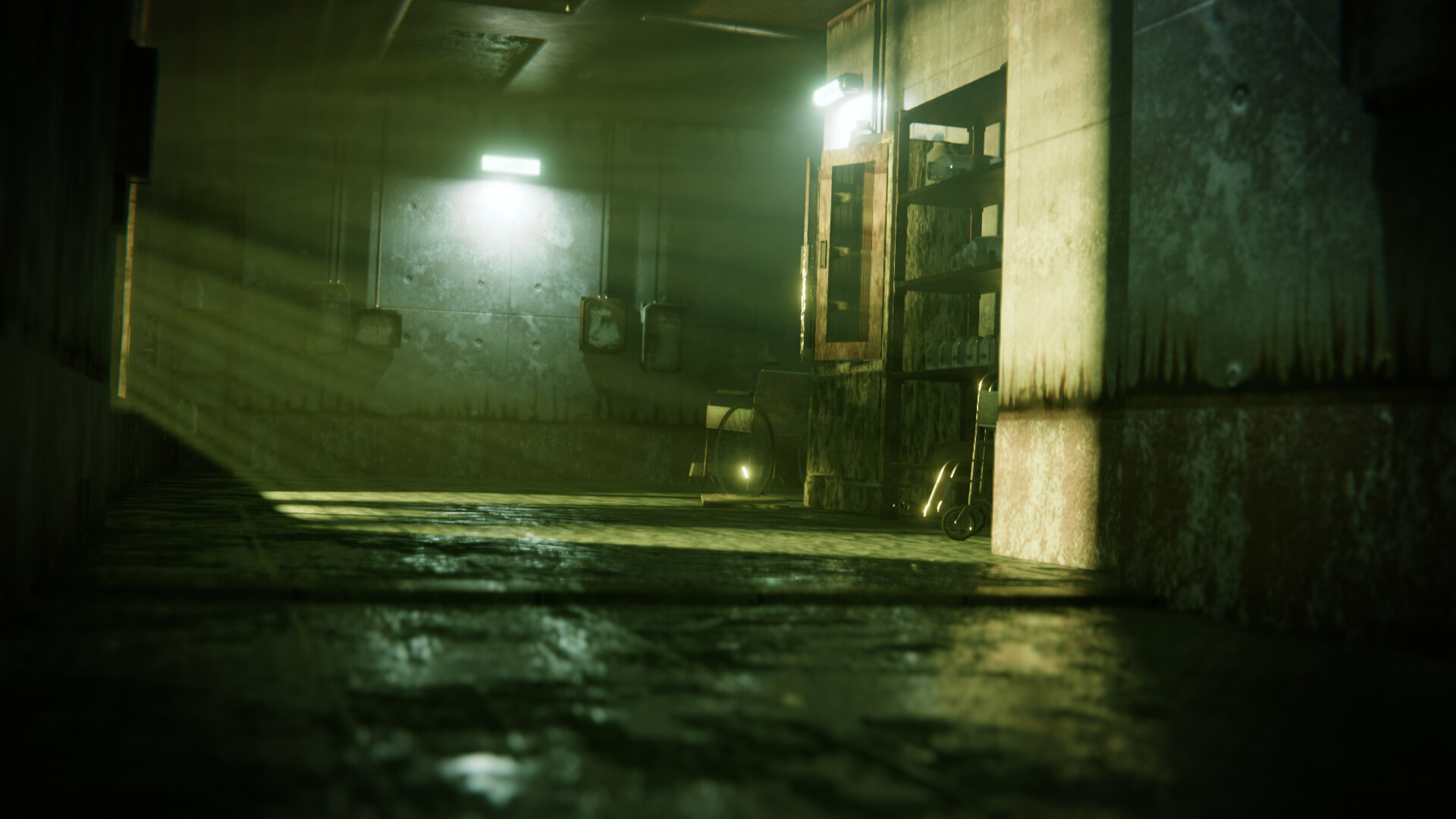 ArtStation - Resident Evil Corridor Lab - Fanart