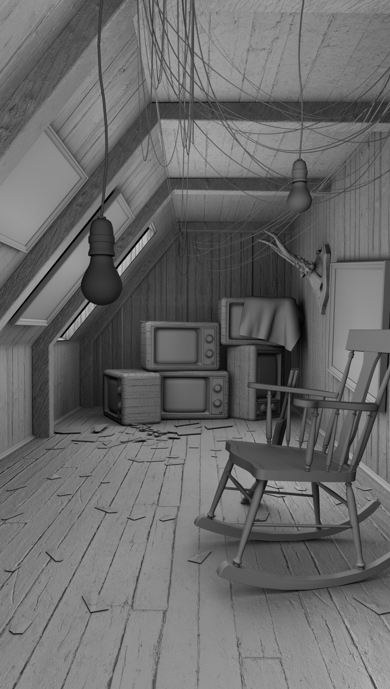 Egor Gaus - dark attic