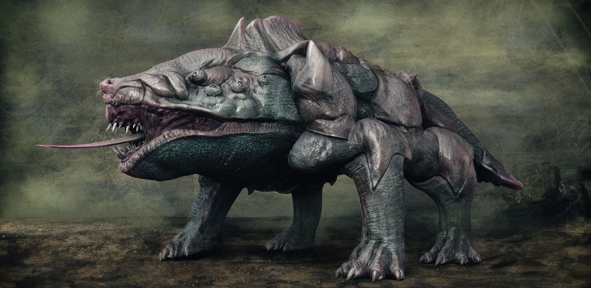 ArtStation - Mutated Alien Rodent