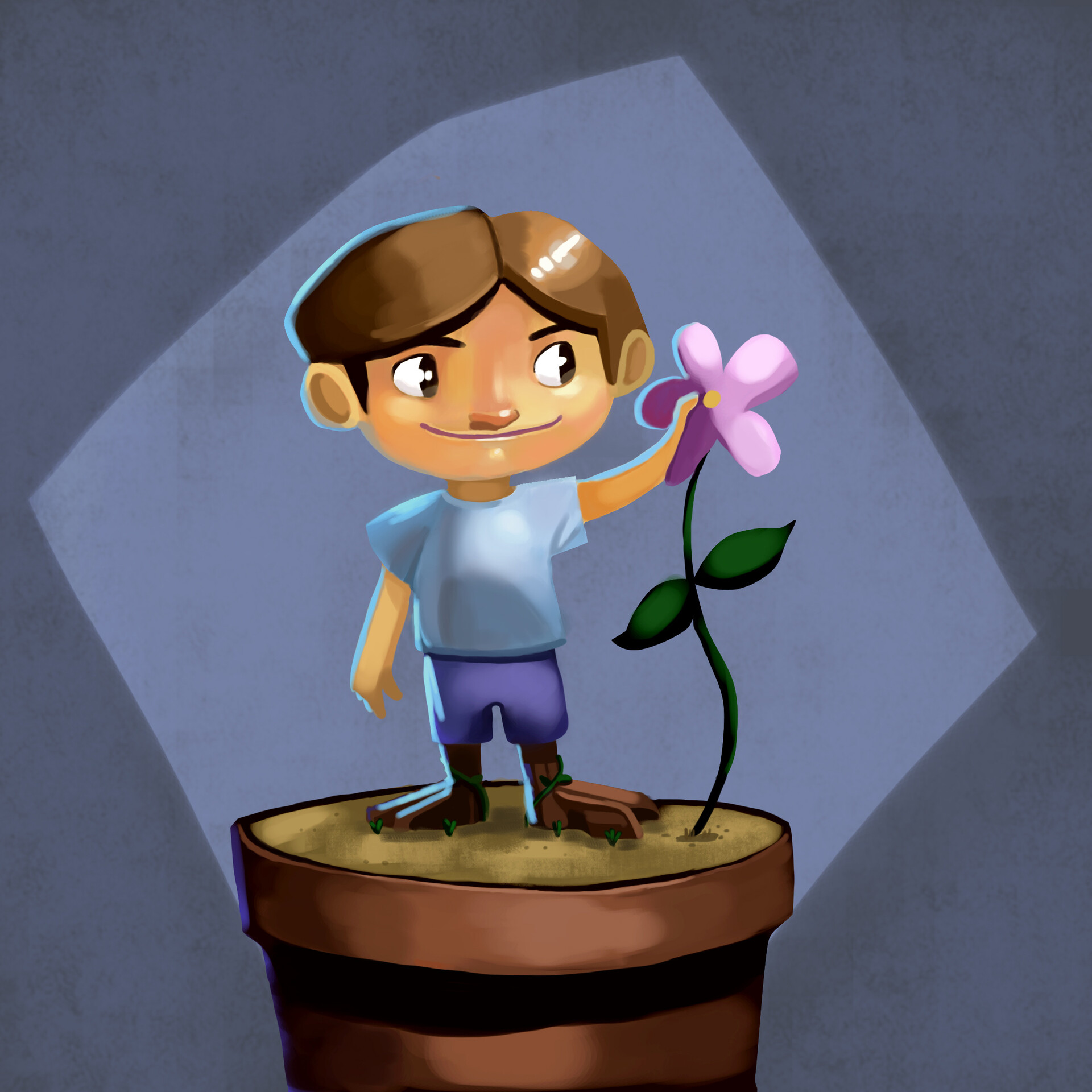 ArtStation - Plant boy