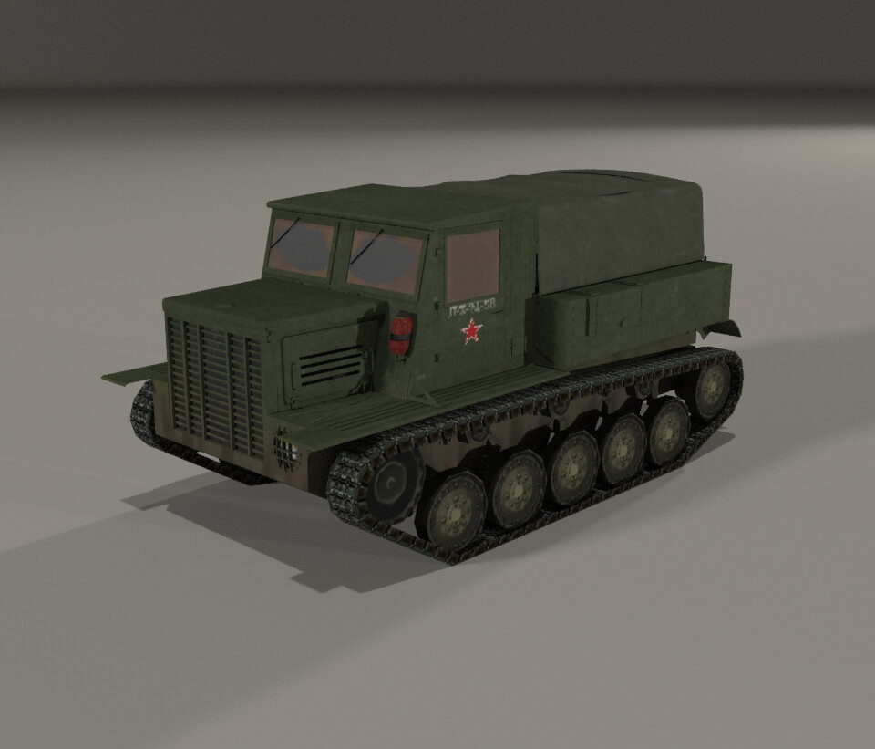 ArtStation - 2000 WW2 Vehicles - Examples Soviet Red Army