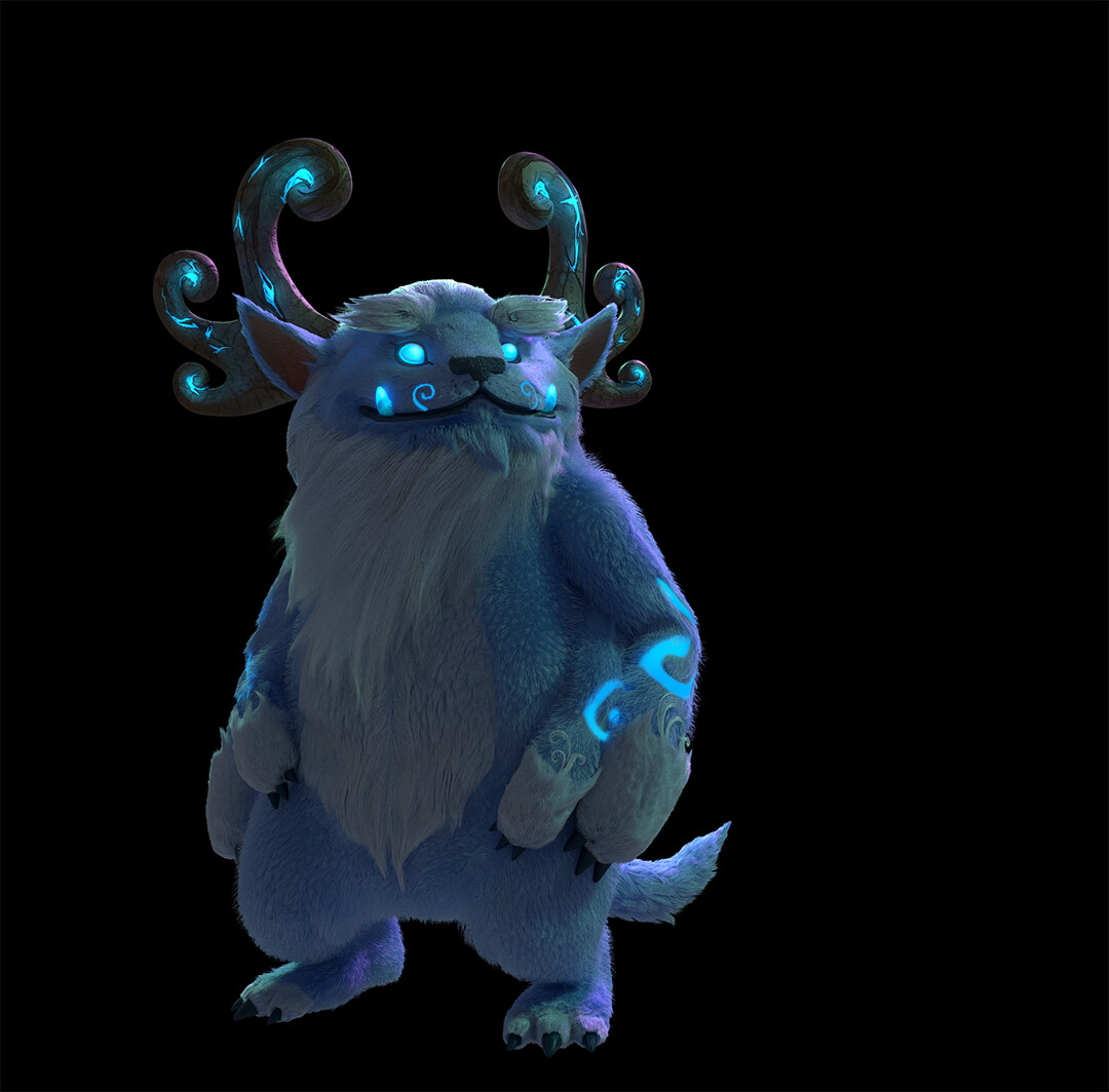 Alice Li - Realistic Willump 3d Render - Nunu and Willump League of Legends Fanart