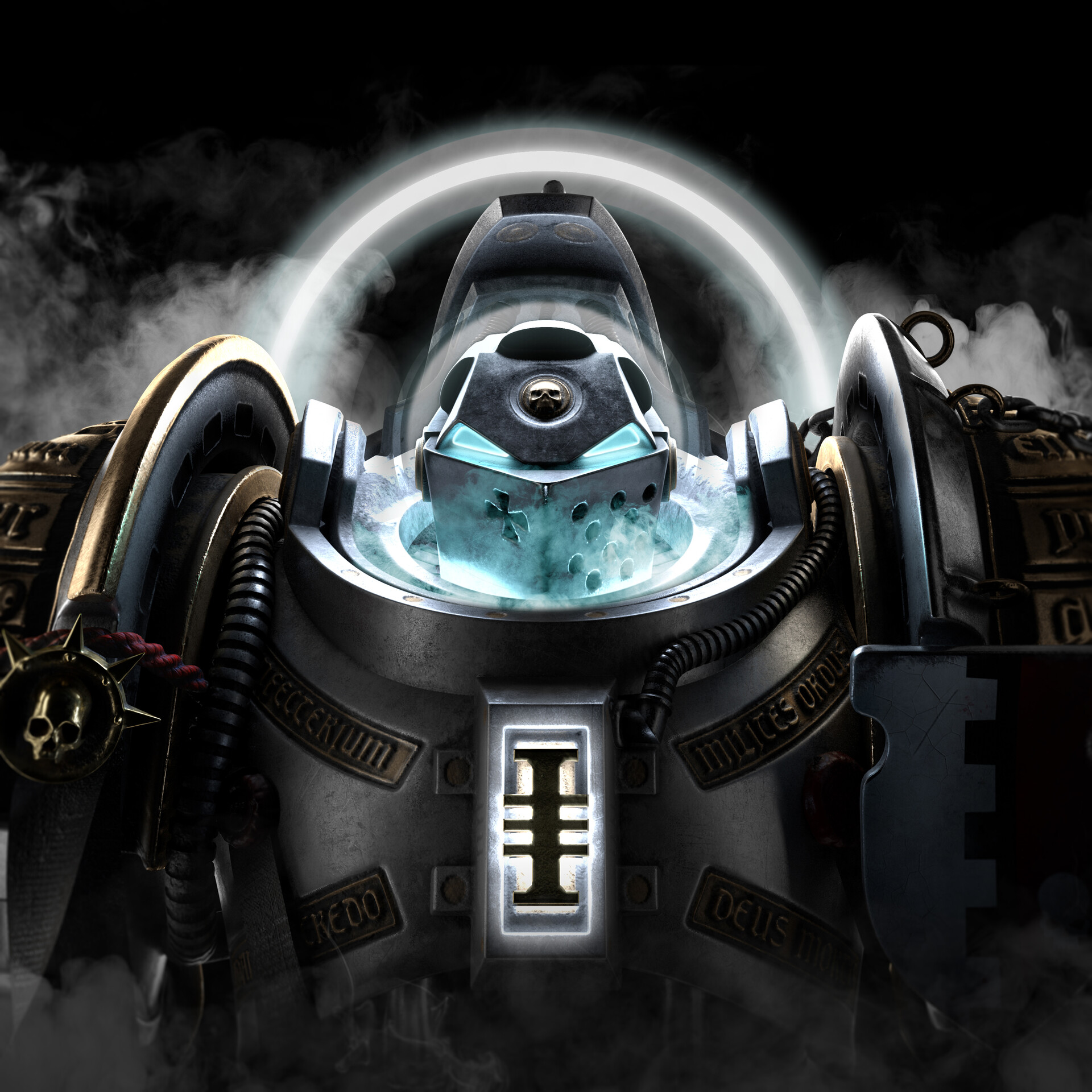 3D model of Grey Knight i'm working on, more angles here: https://www ...