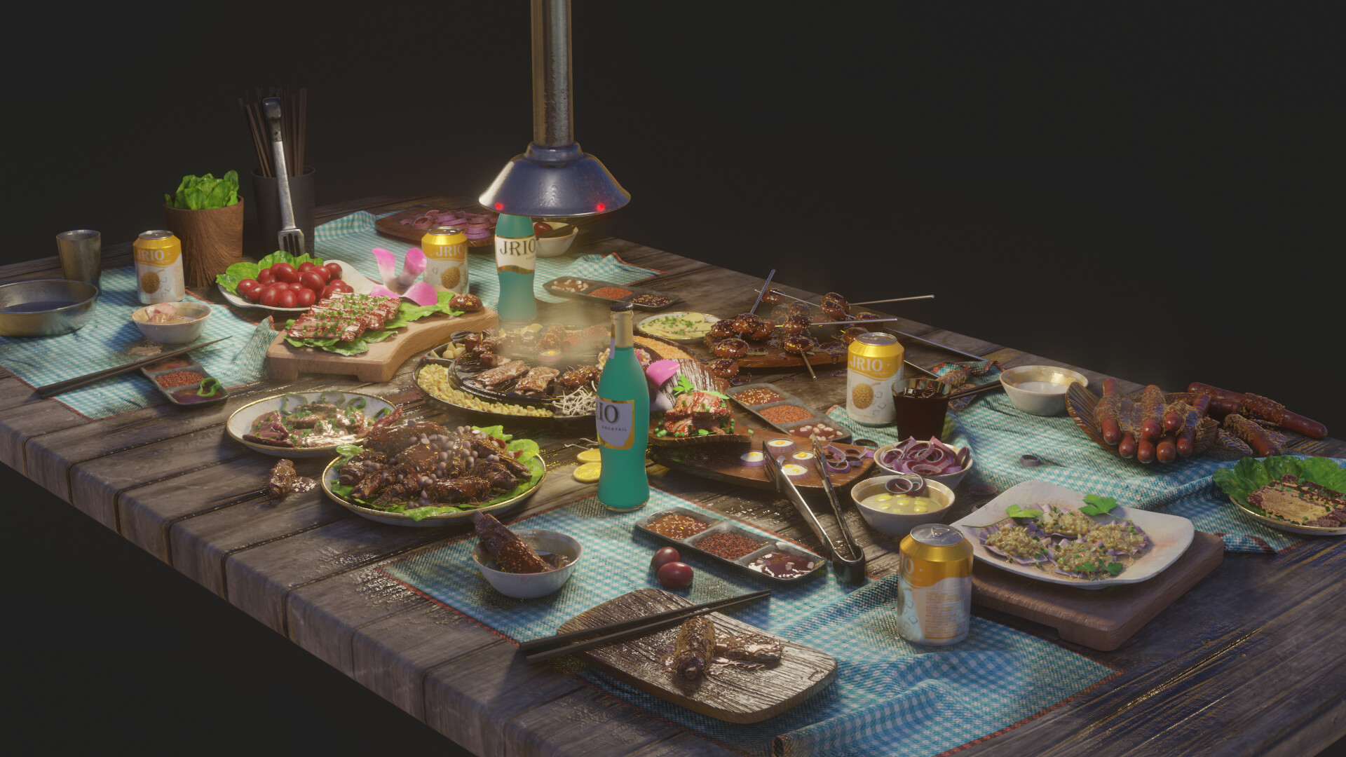 ArtStation - 烤肉香 BBQ