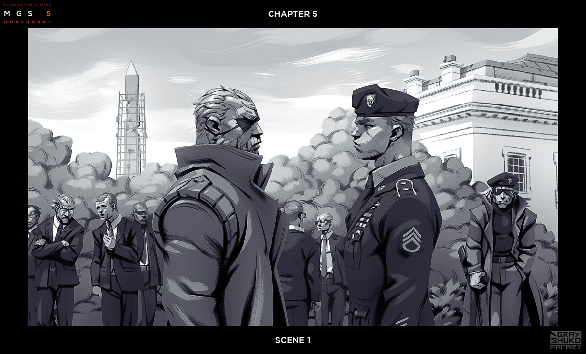 Gray Shuko - MGS 5 Ourobor0s - Chapter 5