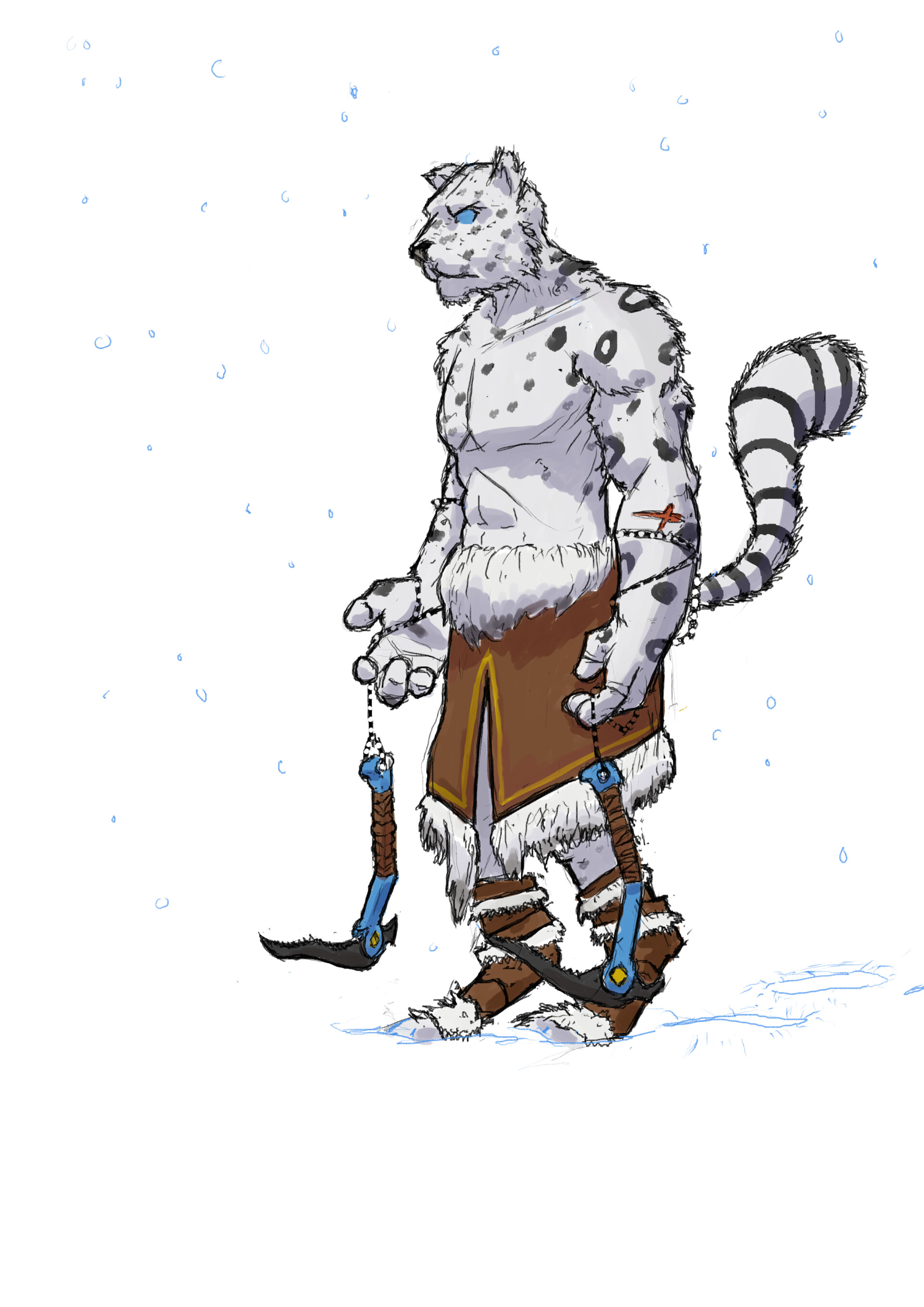 ArtStation - Snow Leopard Explorer