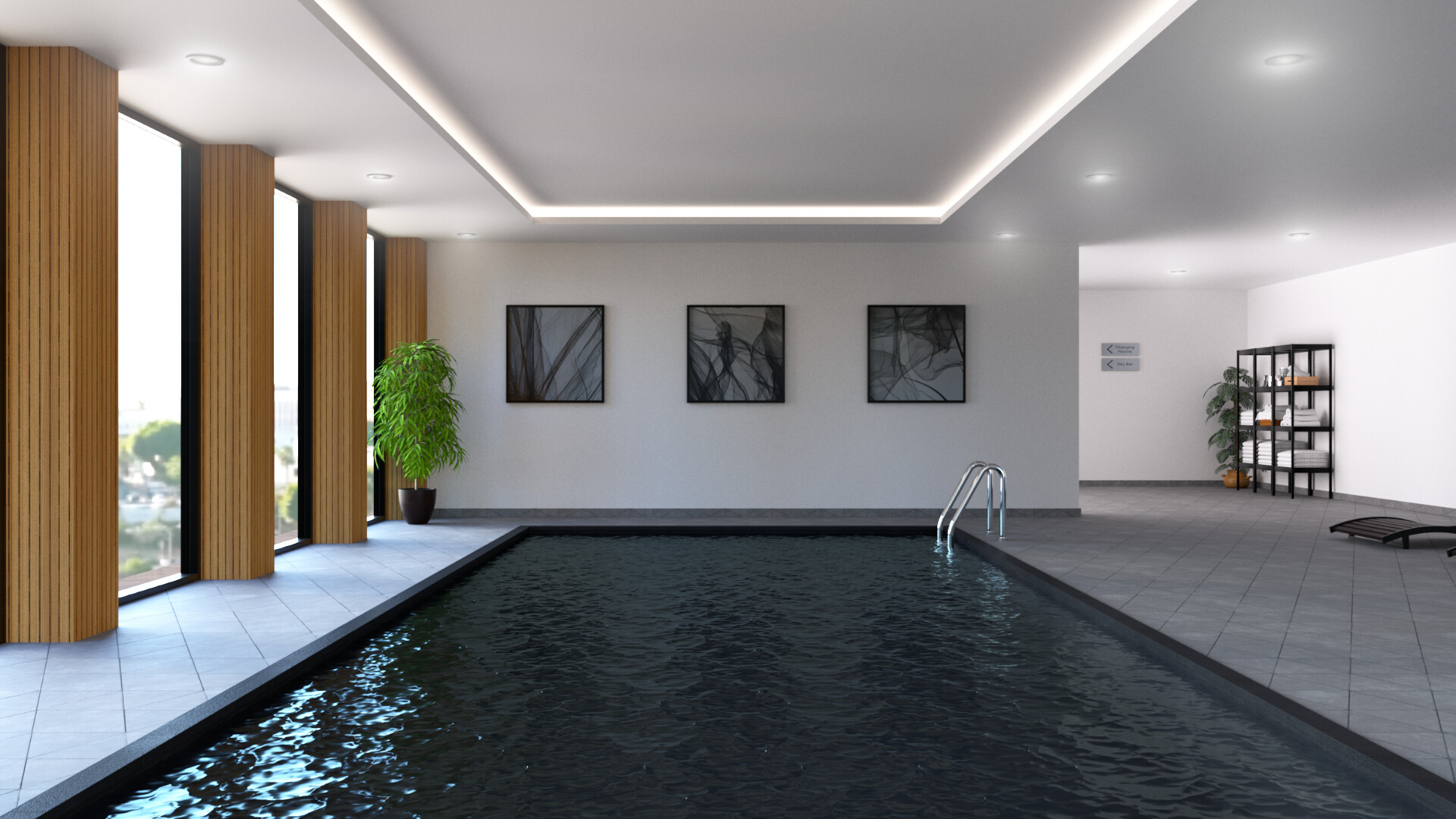 ArtStation - Hotel Swimming Pool