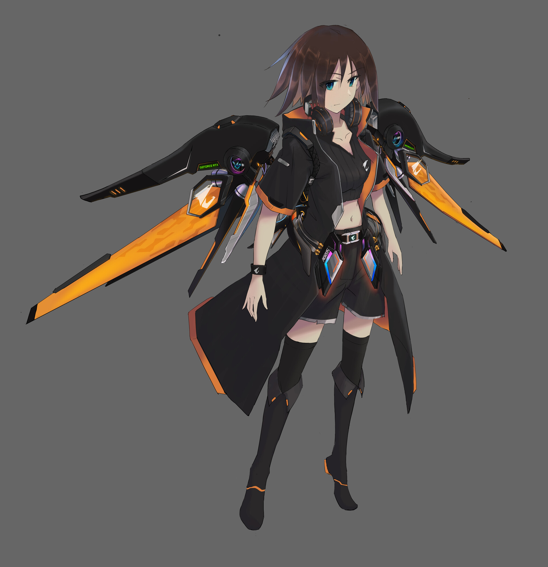 ArtStation - Aorus Computer Humanoid