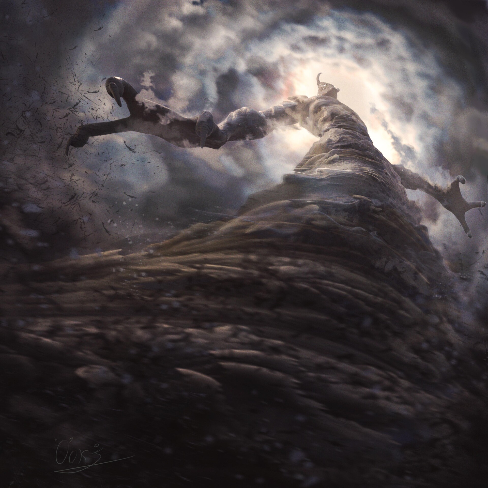 ArtStation - elemental creature