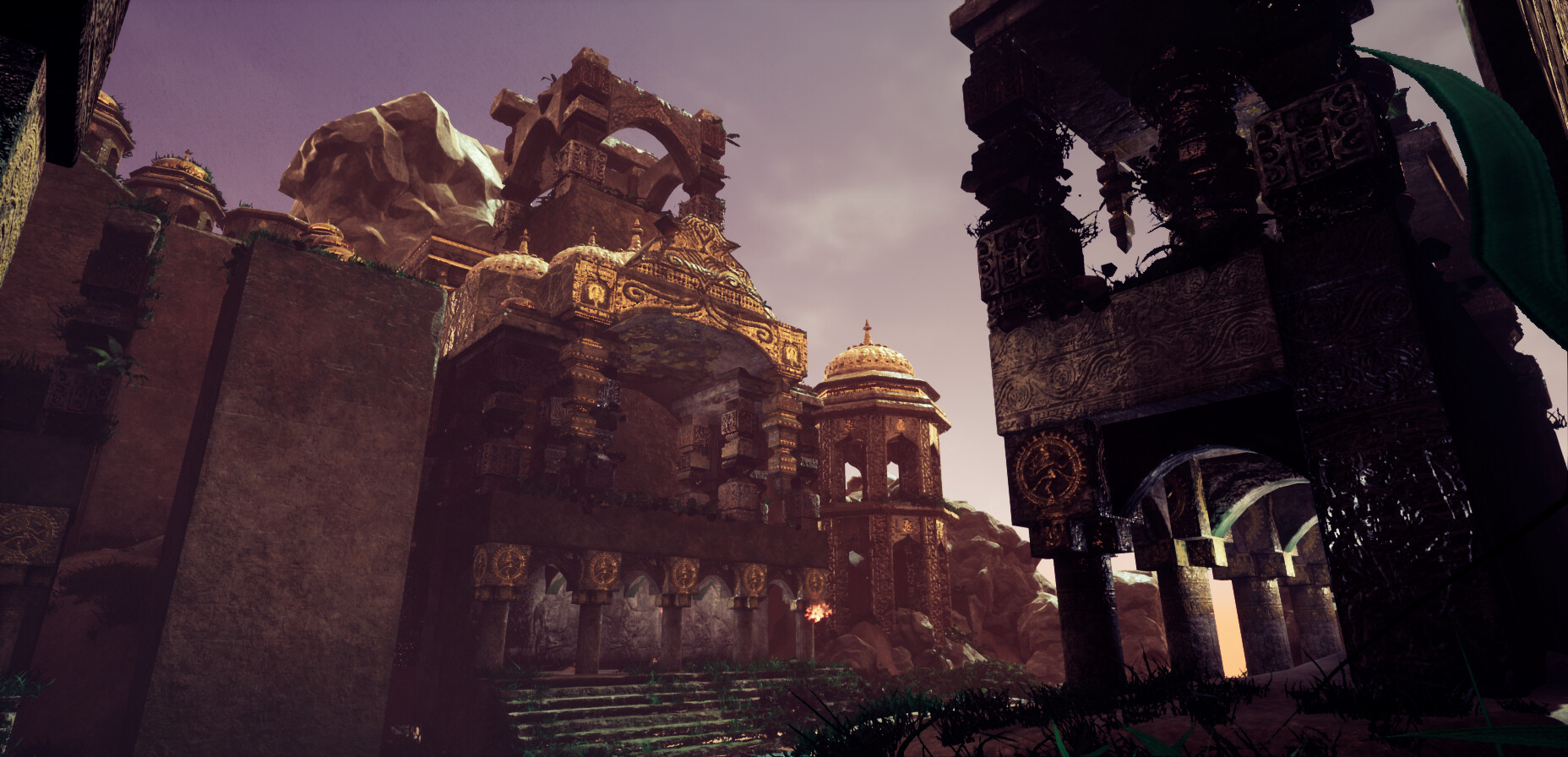 ArtStation - Ancient Indian Ruins