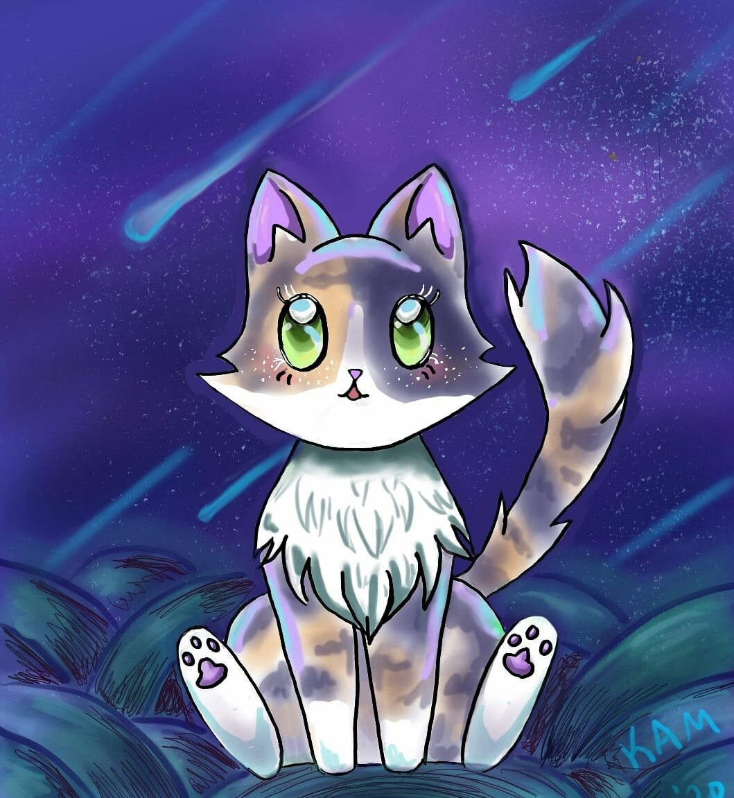 ArtStation - Galactic Kitty