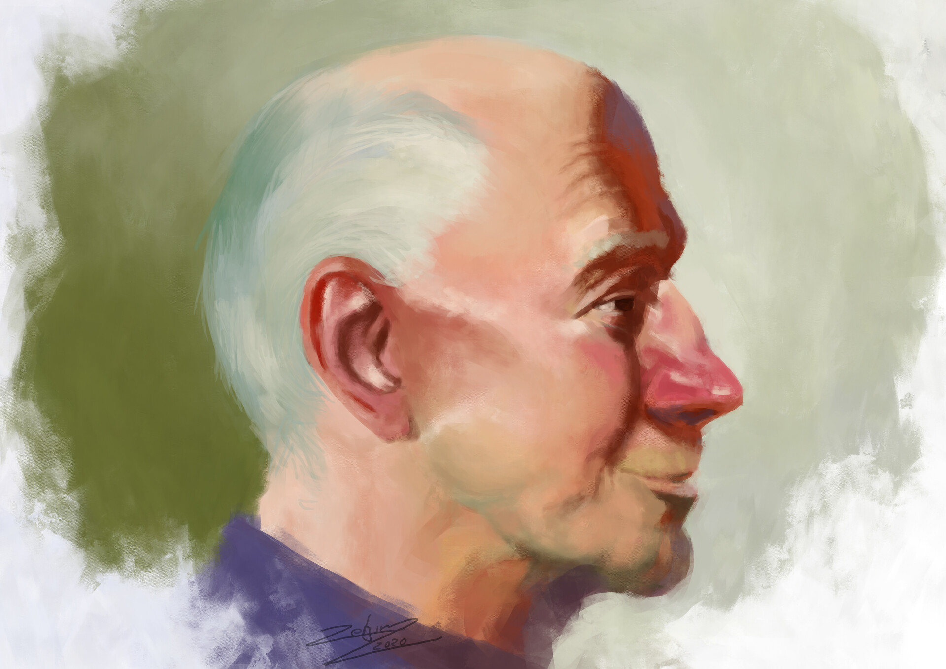 ArtStation - Portrait profil