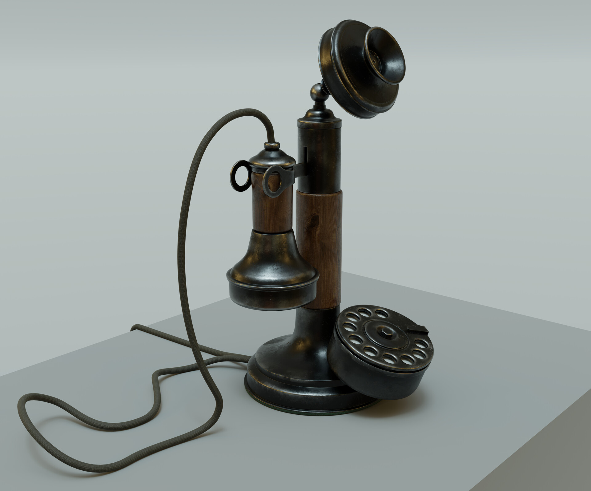 ArtStation - Candlestick Phone 1