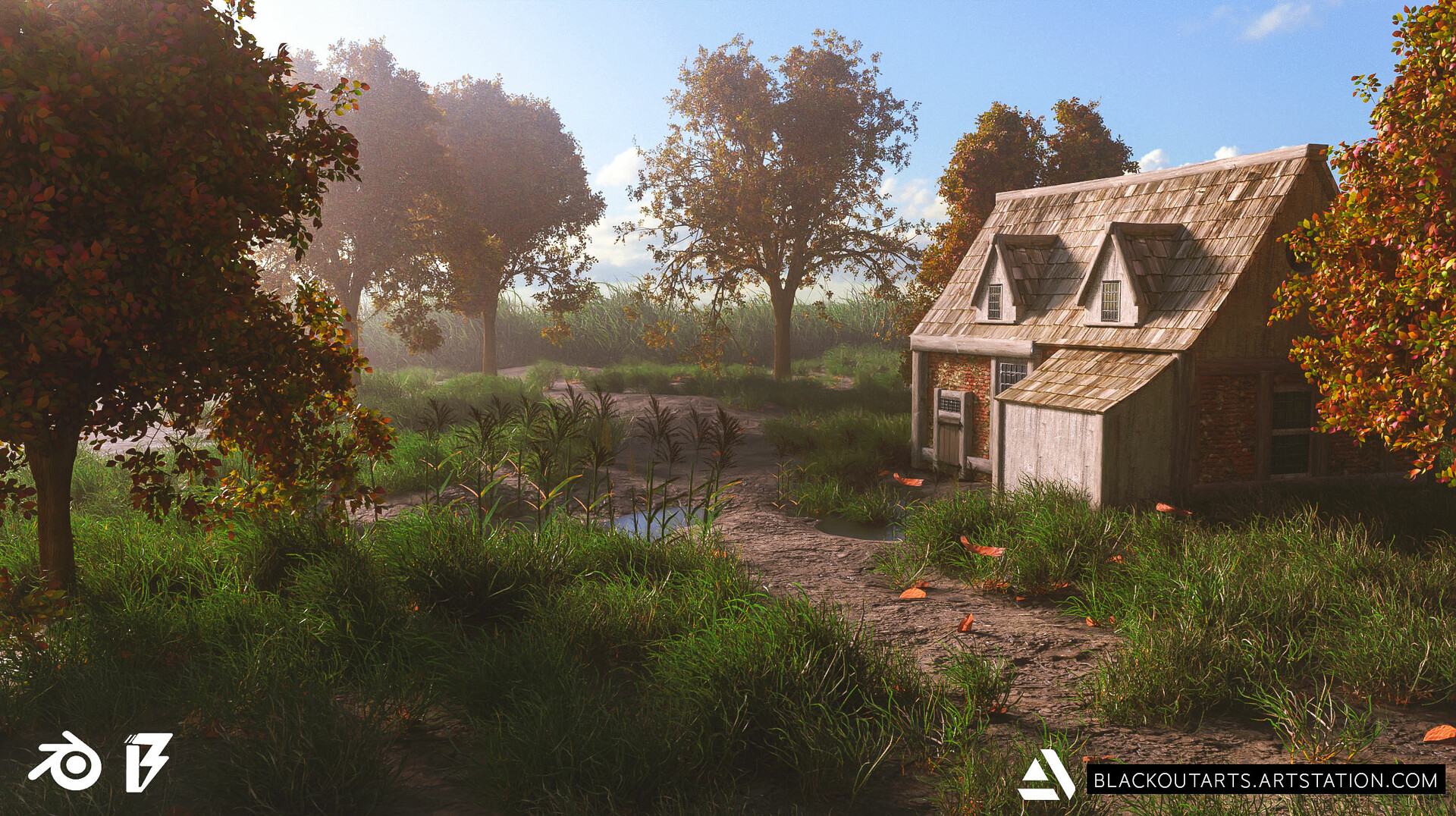 ArtStation - Medieval game environment